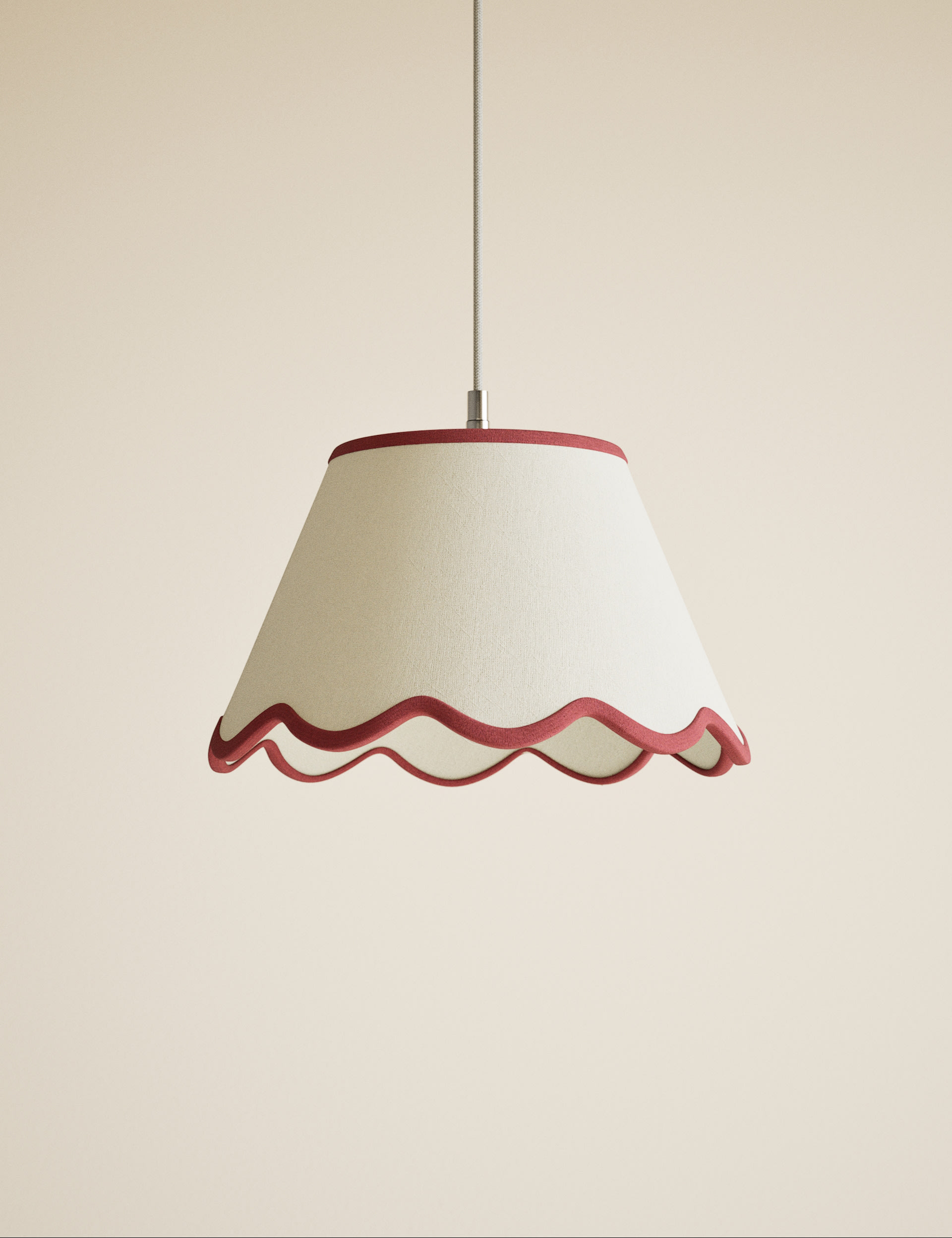 Large Scallop Trim Lamp Shade | M&S Collection | M&S