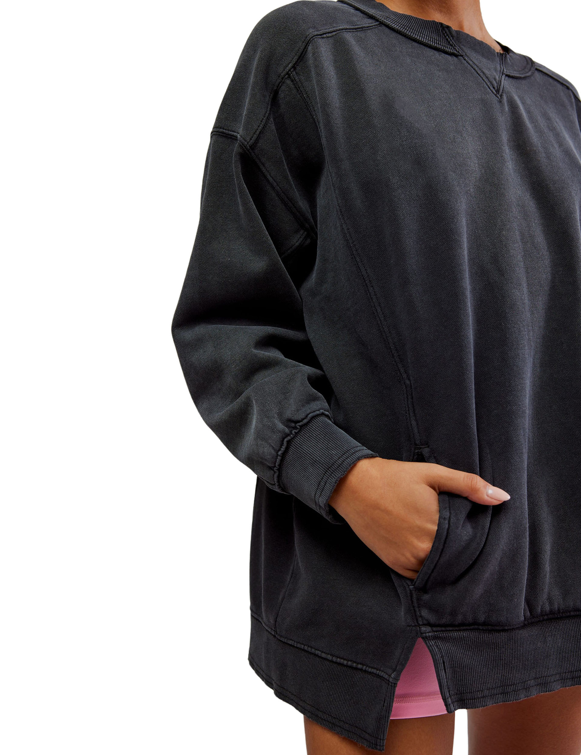 Intercept Cotton Rich Relaxed Sweatshirt | FP Movement | M&S