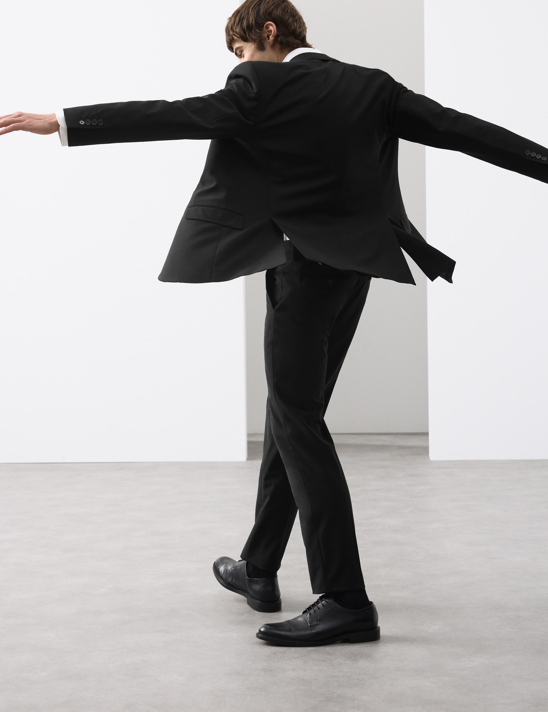 Tailored Fit Performance Trousers | Autograph | M&S