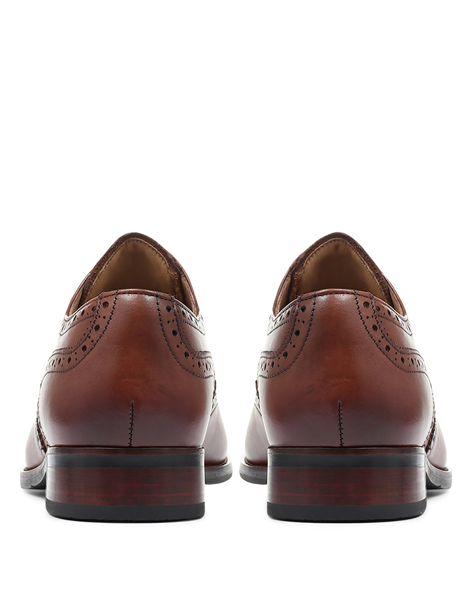 Wide Fit Leather Brogues | Jones Bootmaker | M&S