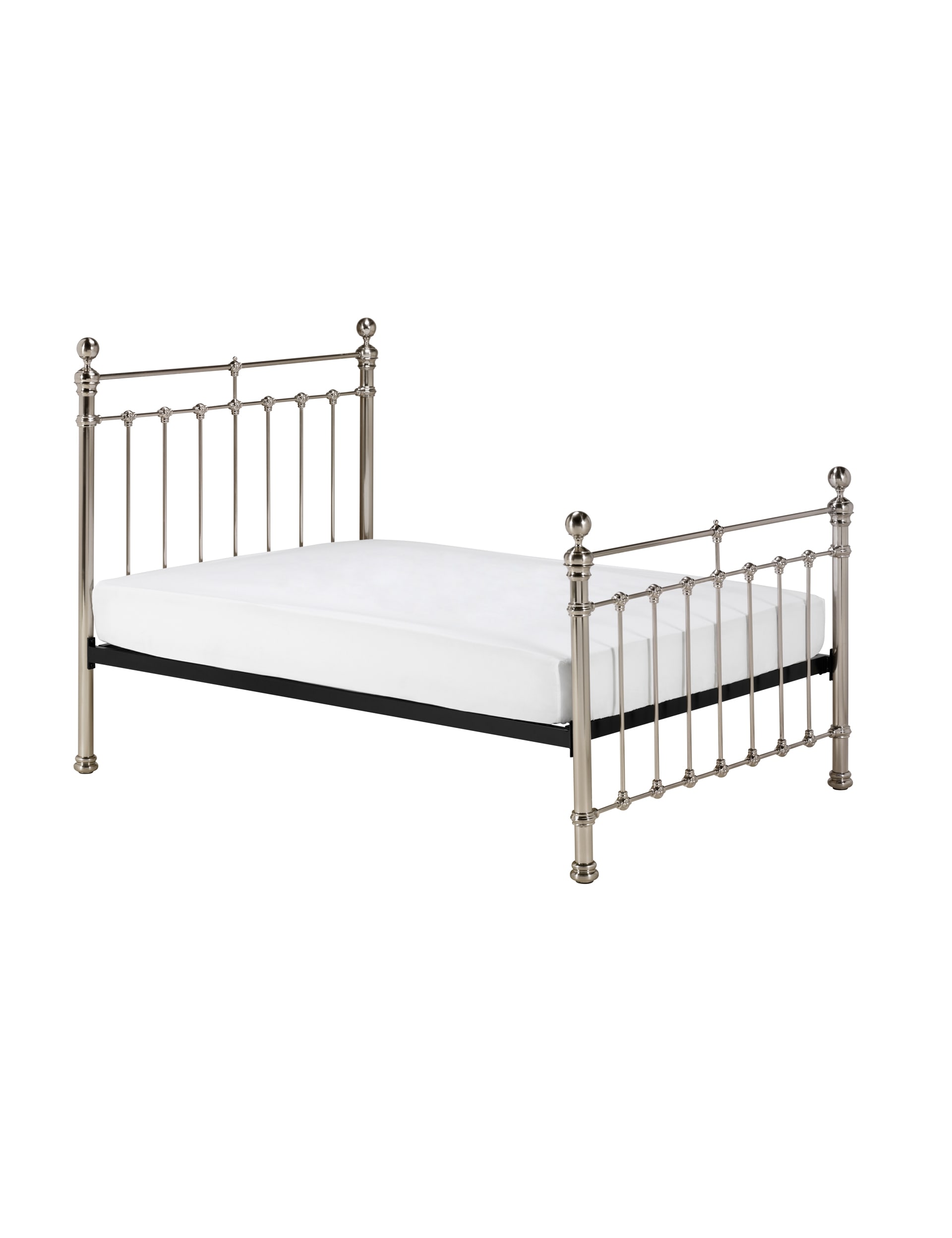 Castello Pewter Bed Frame | M&S