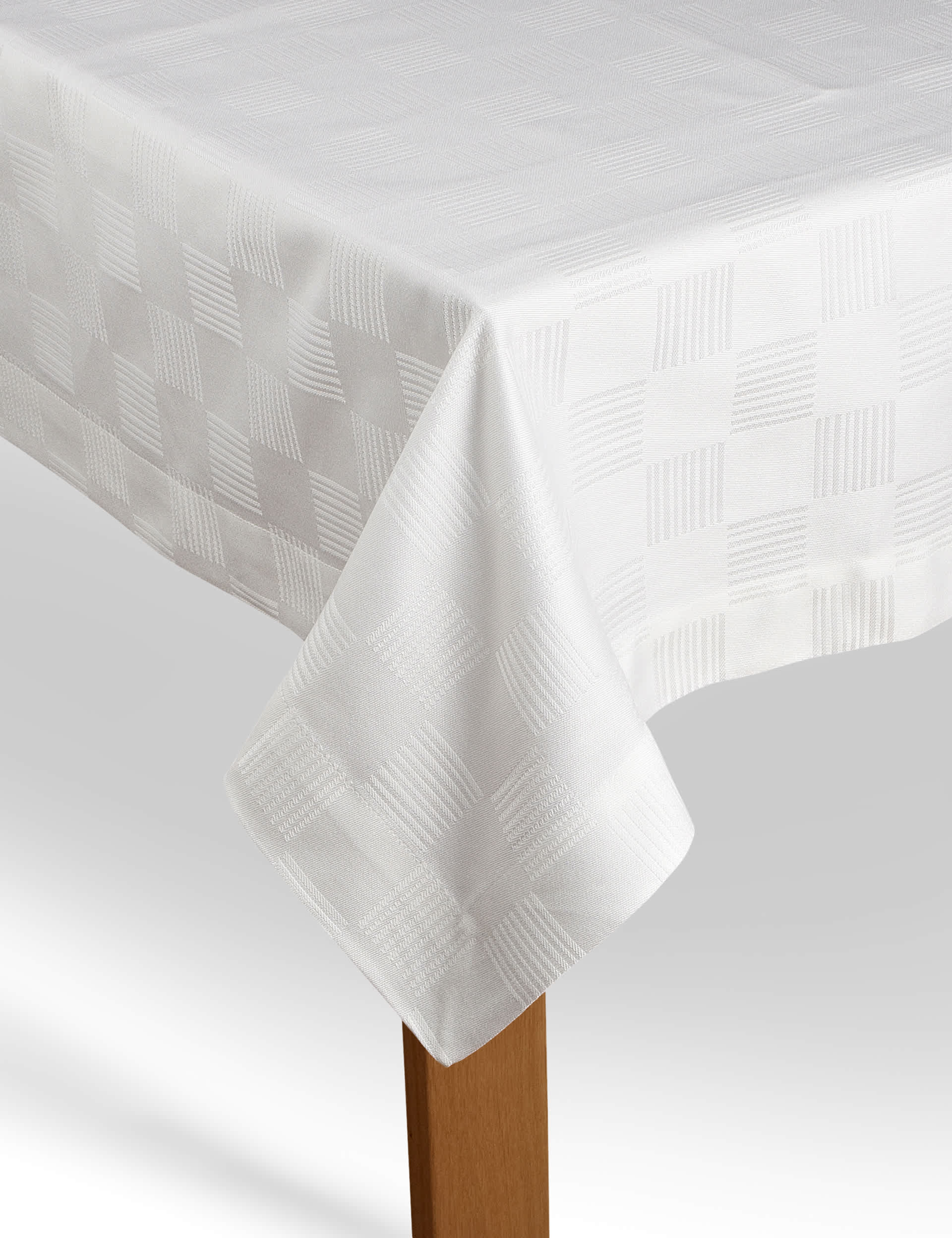 Cotton Jacquard Tablecloth | Autograph | M&S