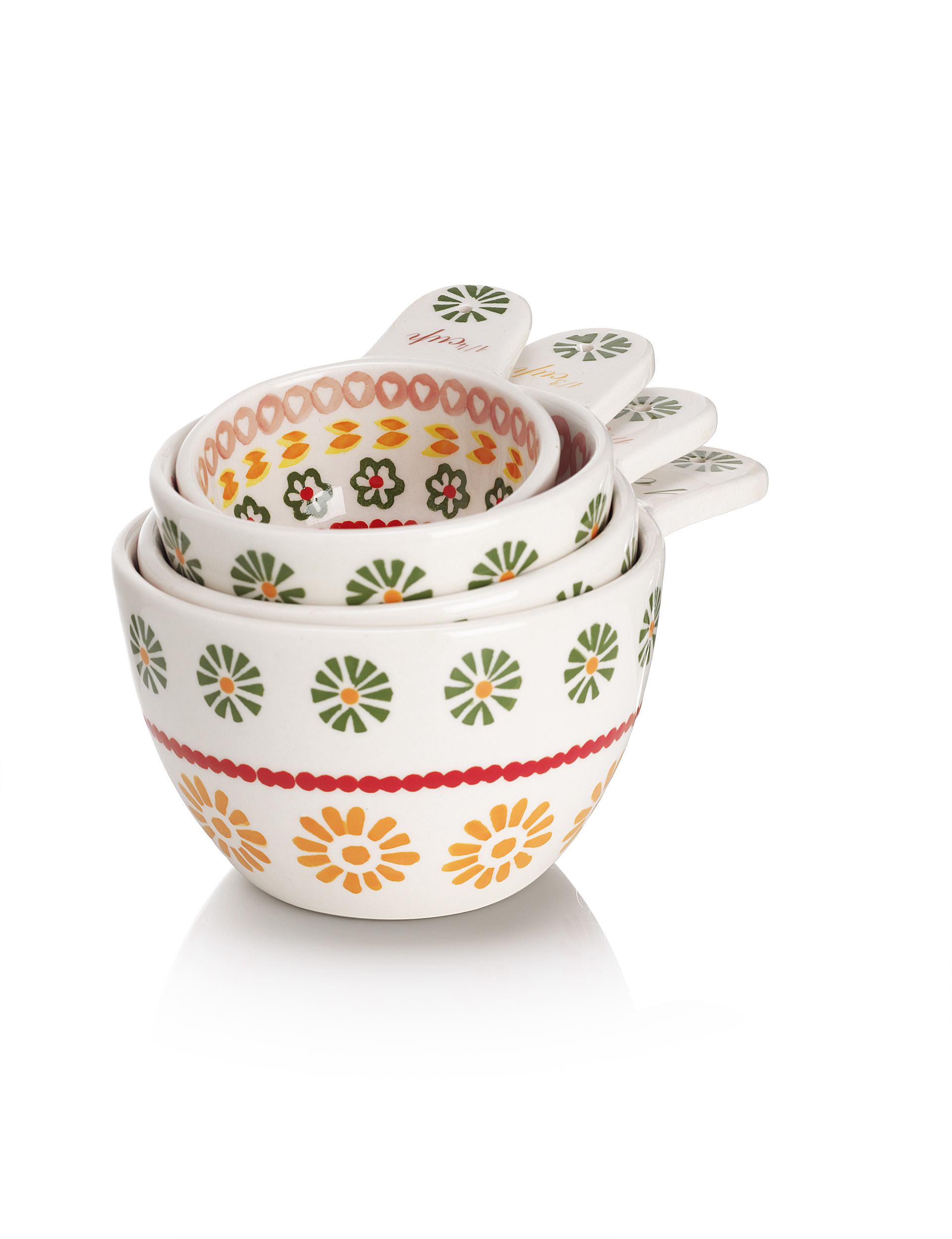 4 Colourful Measuring Cups | M&S
