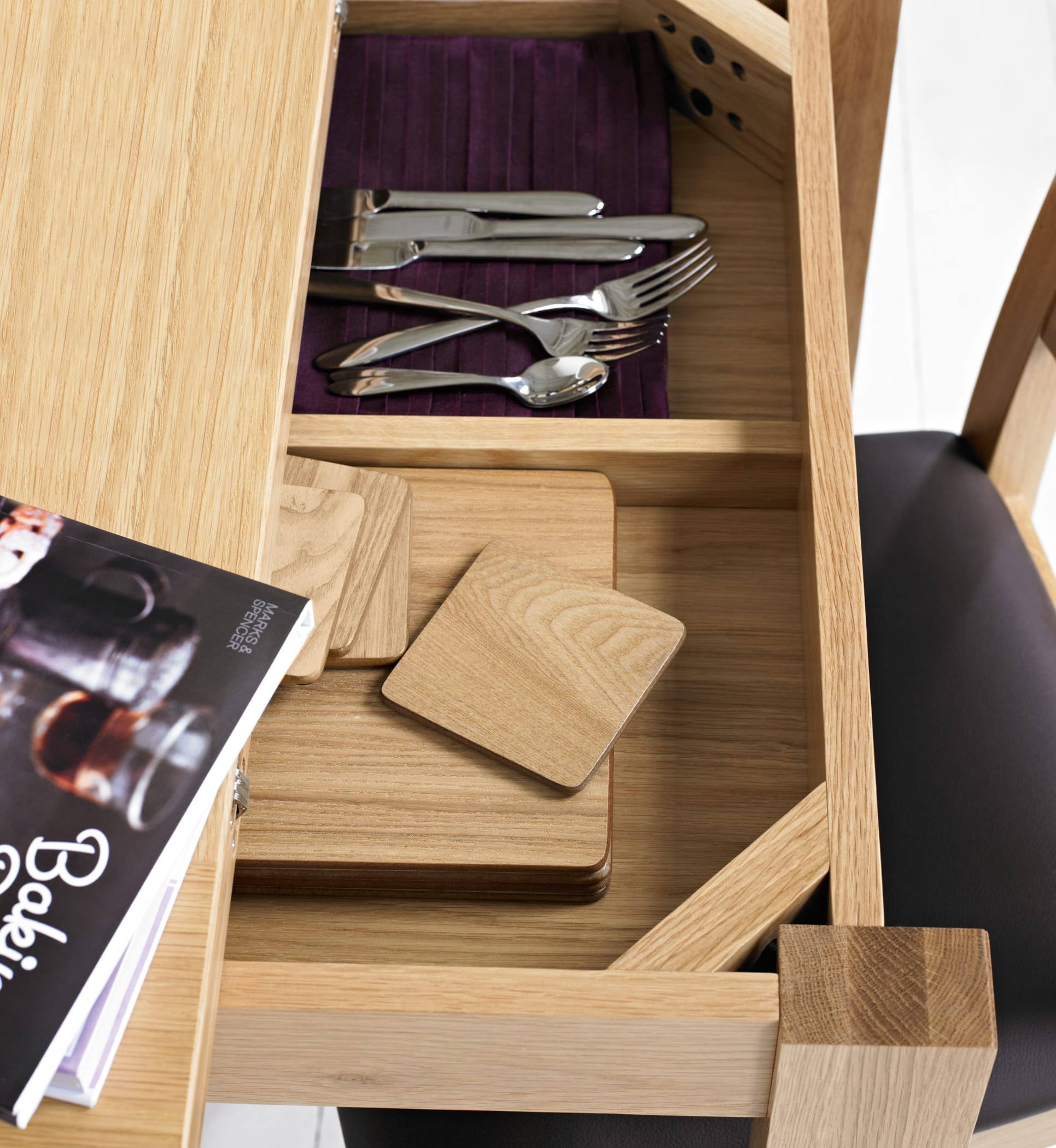 4 Veneer Coasters | M&S