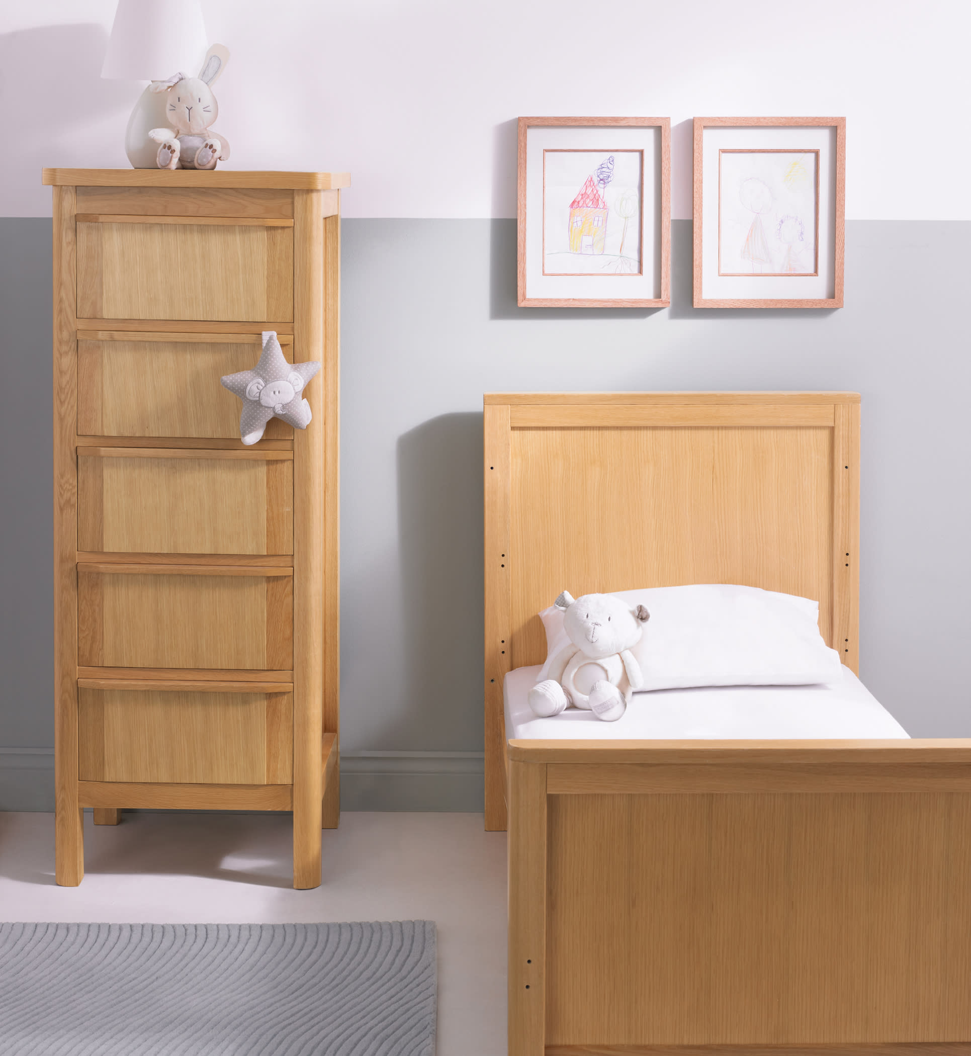 Chloe 5 Drawer Tallboy M S