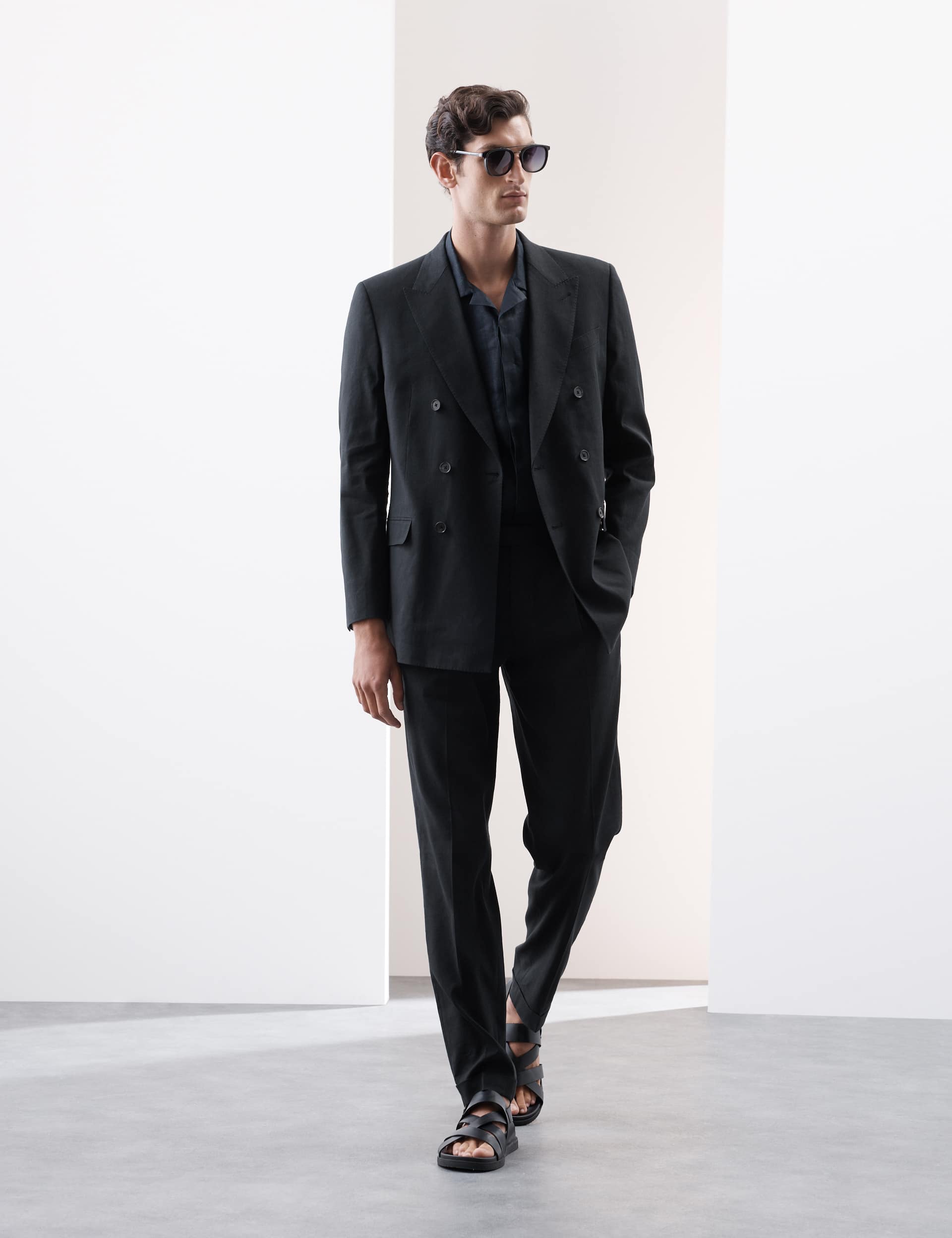 Men’s Double-Breasted Two-Piece Suits at M&S