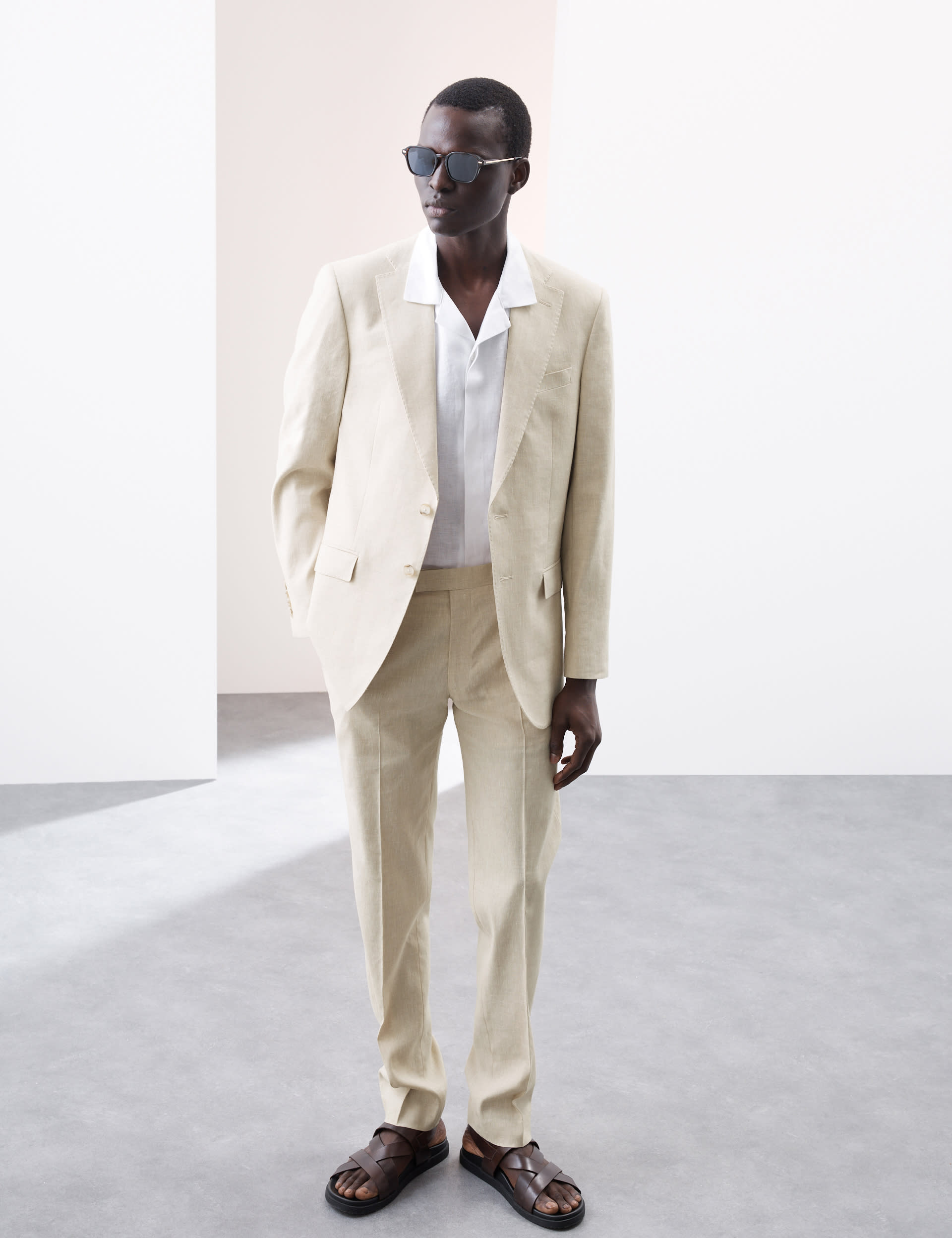 Men’s Beige Suits at M&S