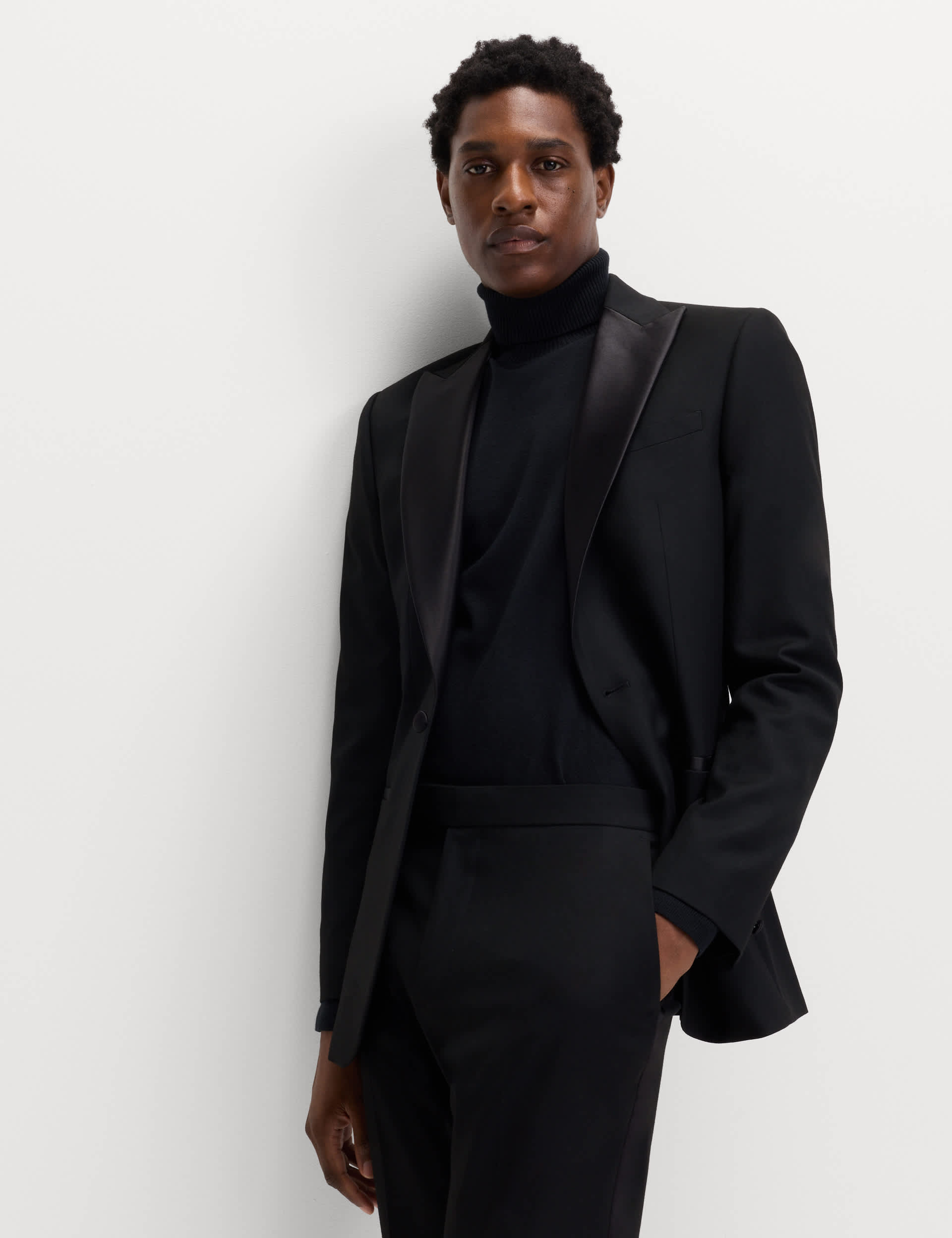 2 Piece Slim Fit Stretch Tuxedo Suit | M&S