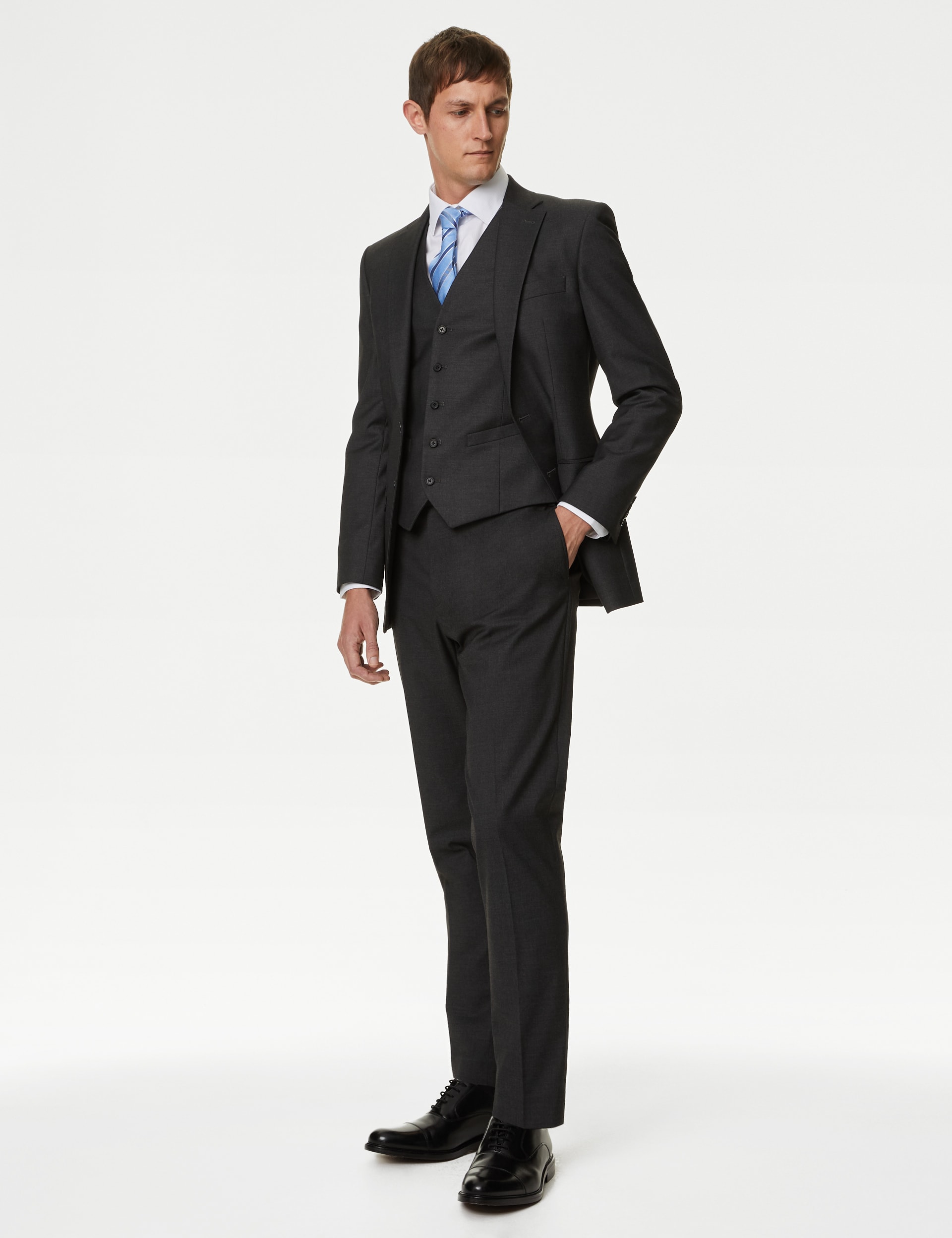 Slim Fit Stretch Suit | M&S