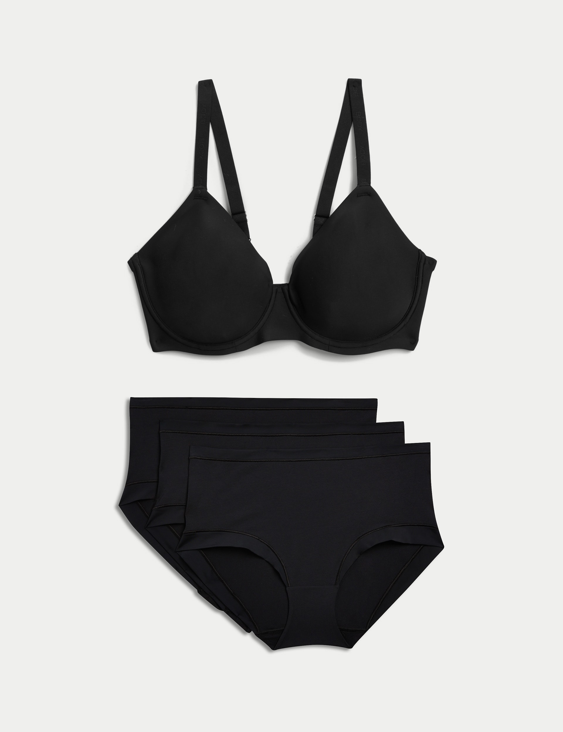 Flexifit™ Invisible Wired Full-cup Bra set A-E | M&S