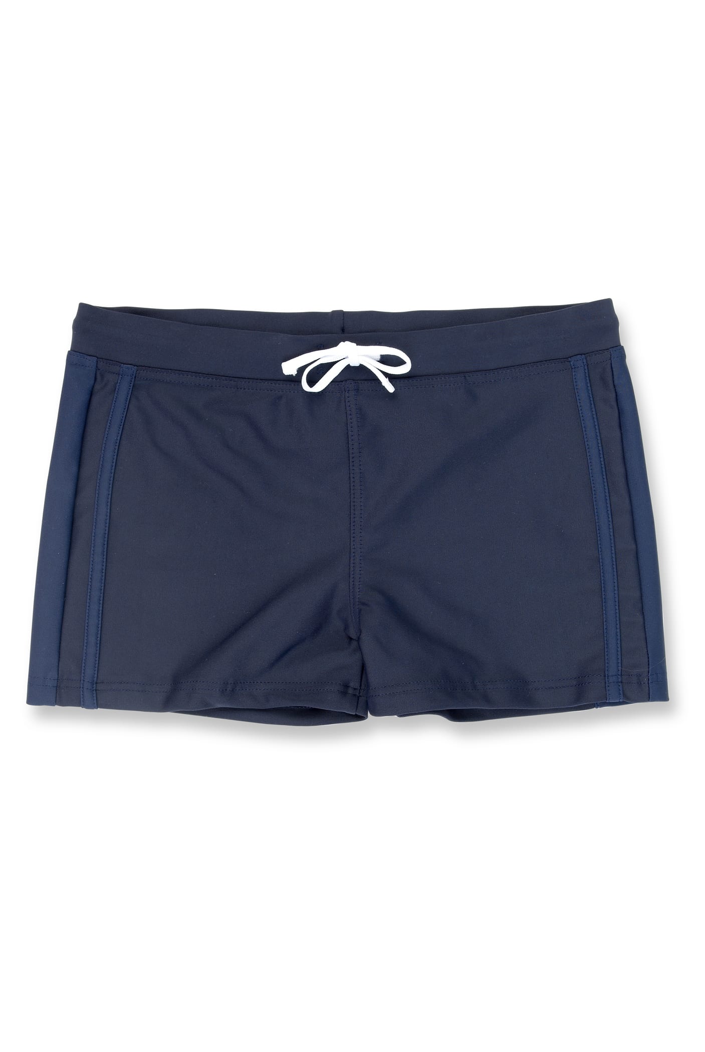 Contrast Drawstring Panelled Swim Trunks | Indigo Collection | M&S