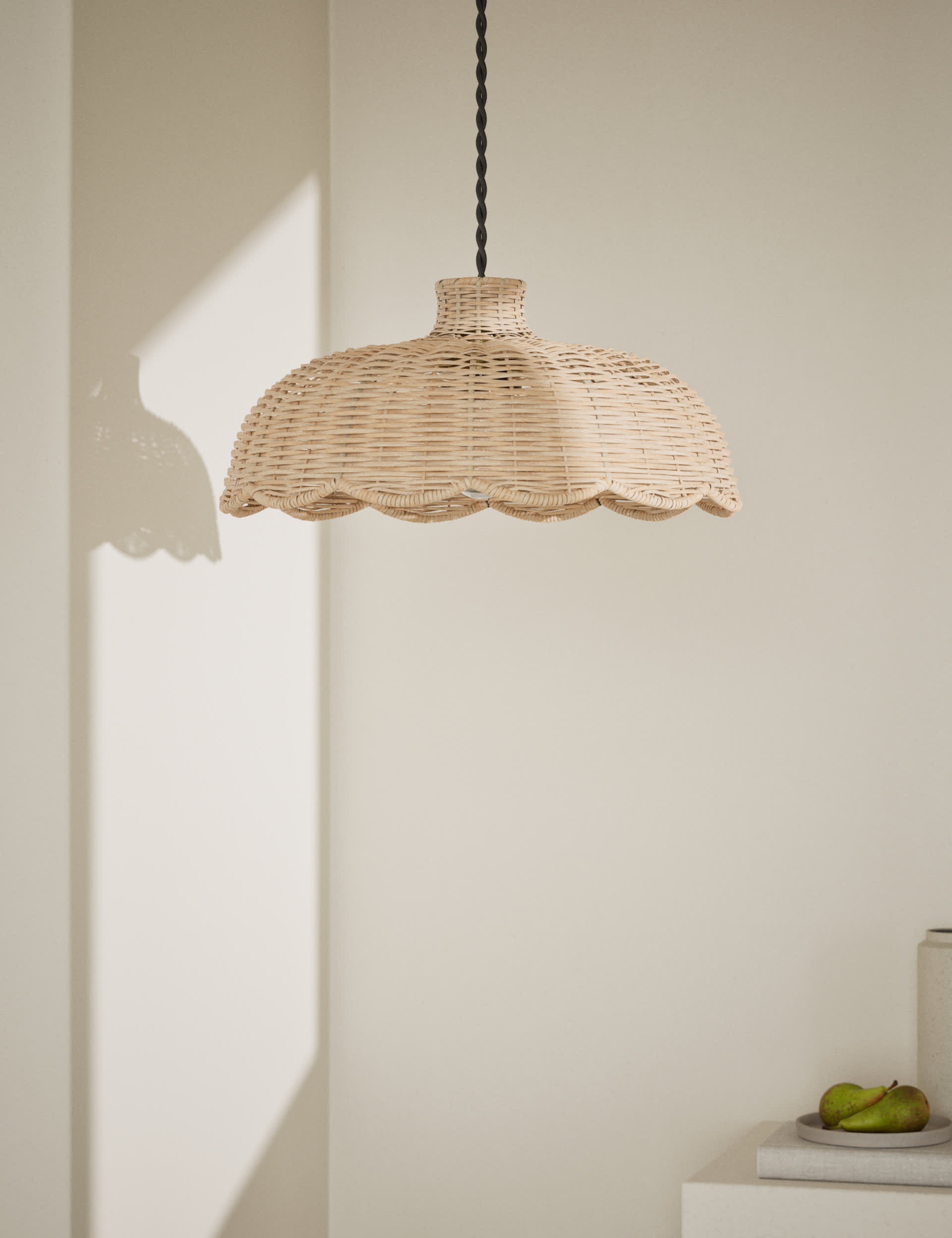 Scallop Rattan Shade | M&S | M&S IE