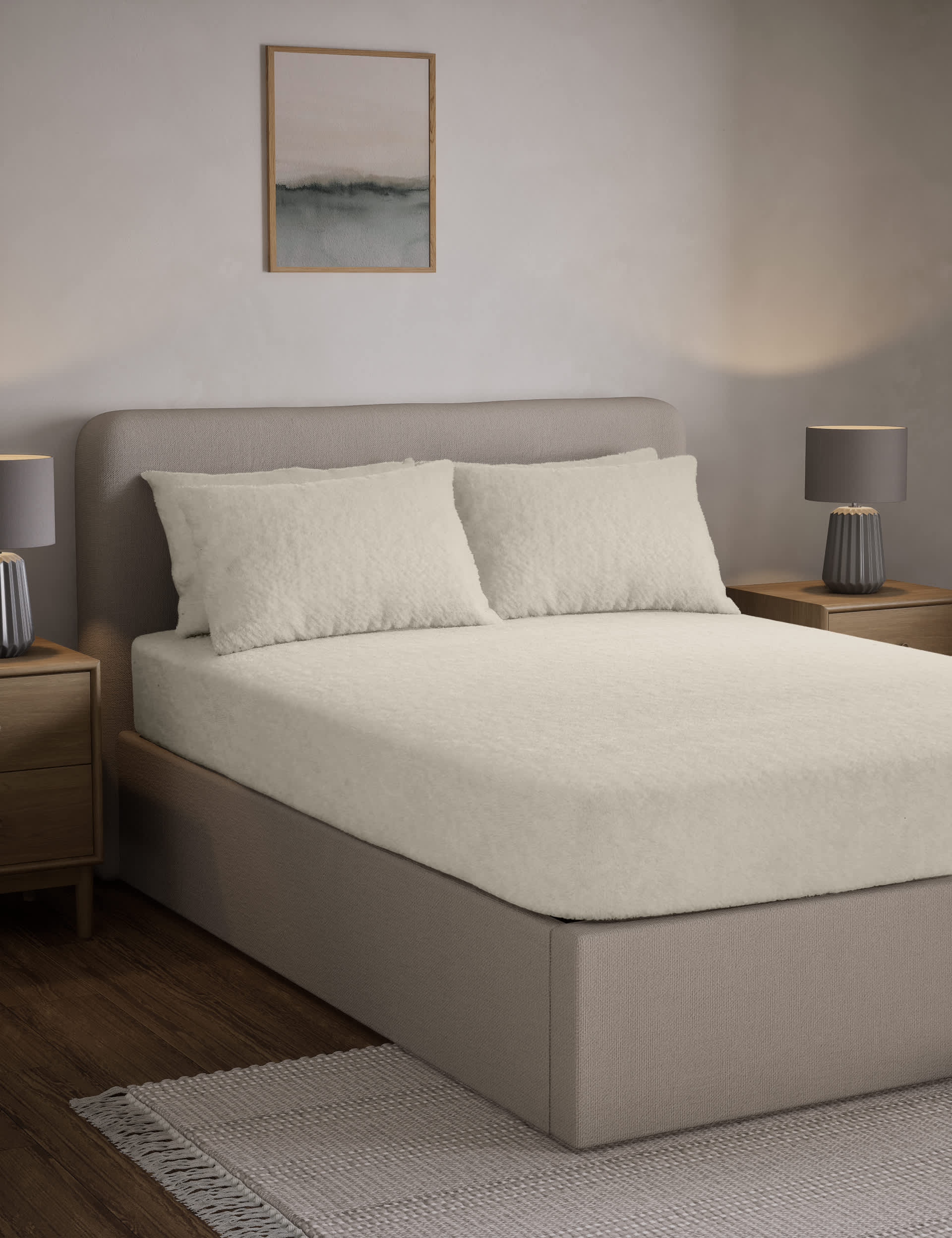 Cream Bed Sheets at M&S