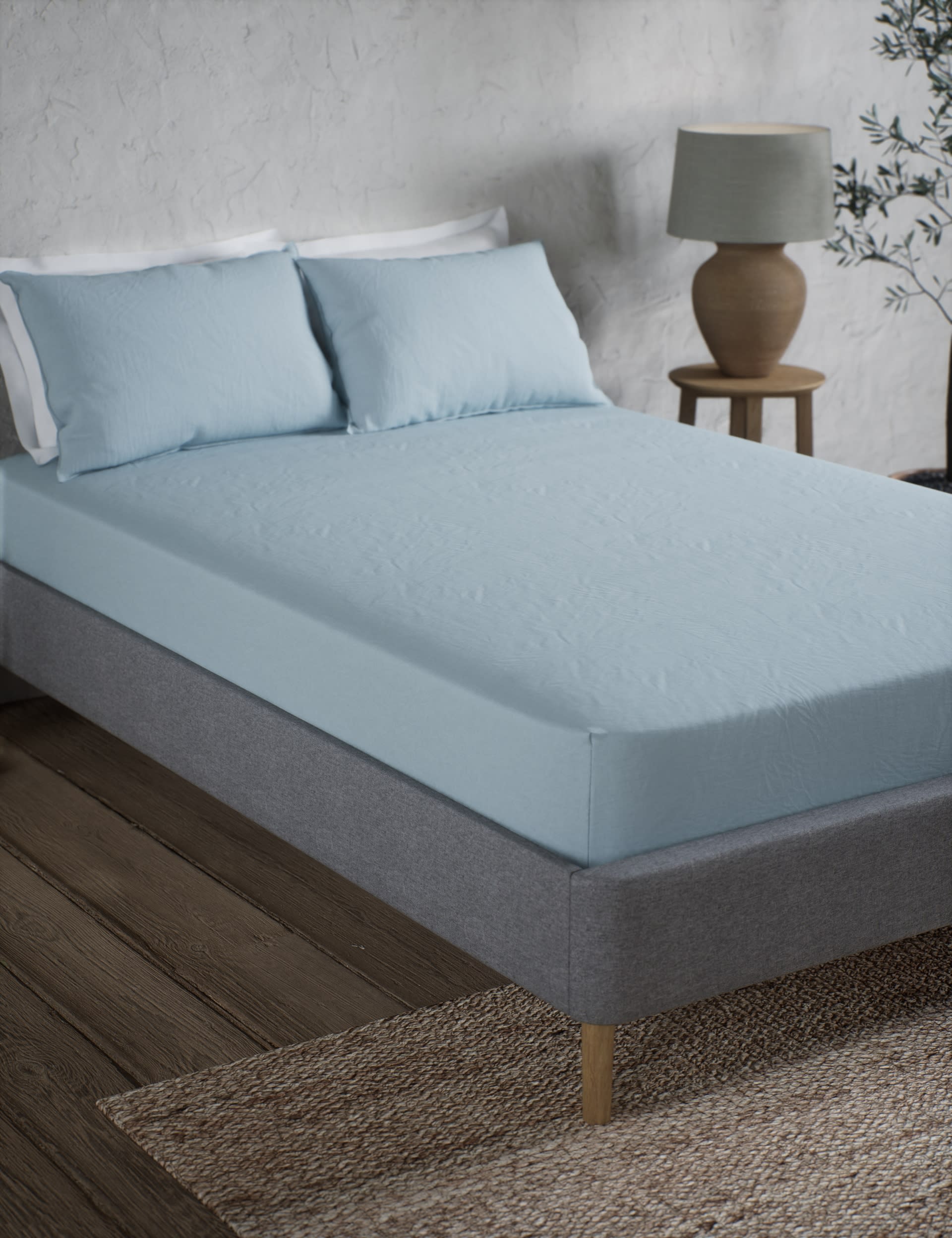 Extra deep fitted sheet, Bed Sheets | M&S IE