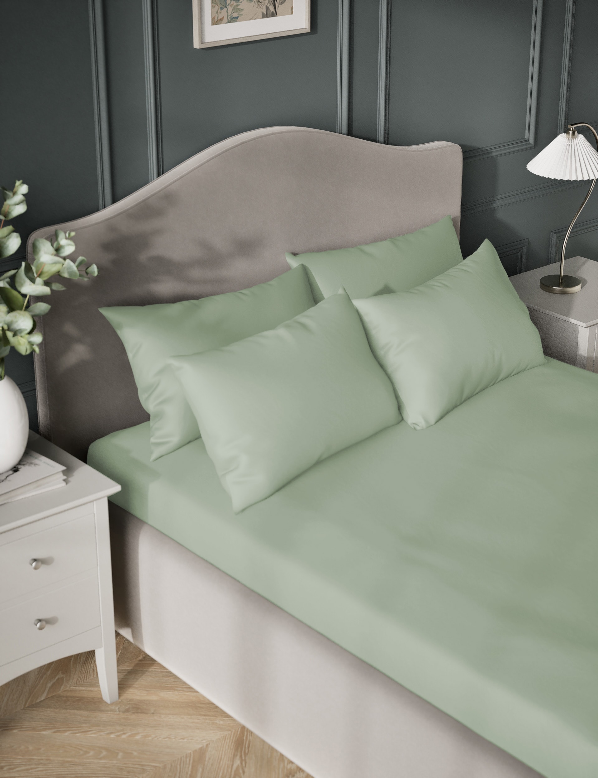 Green Bed Sheets | M&S