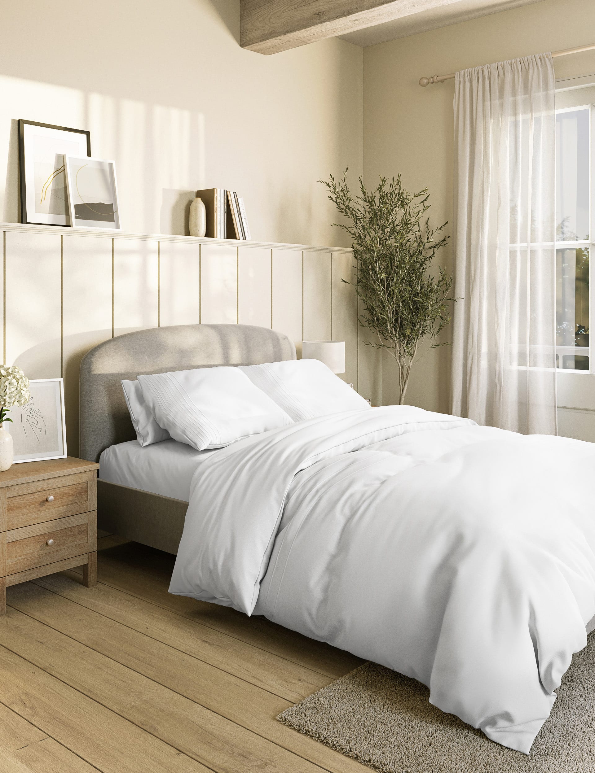 White Duvet Covers & Bedding Sets | M&S