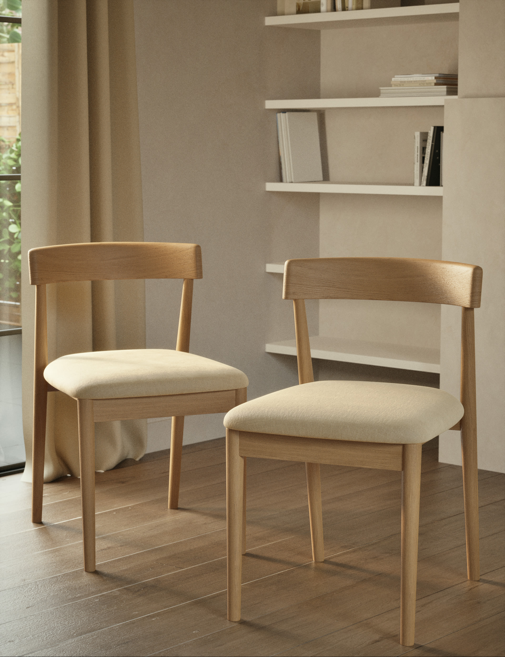 Set of 2 Kai Dining Chairs | M&S | M&S