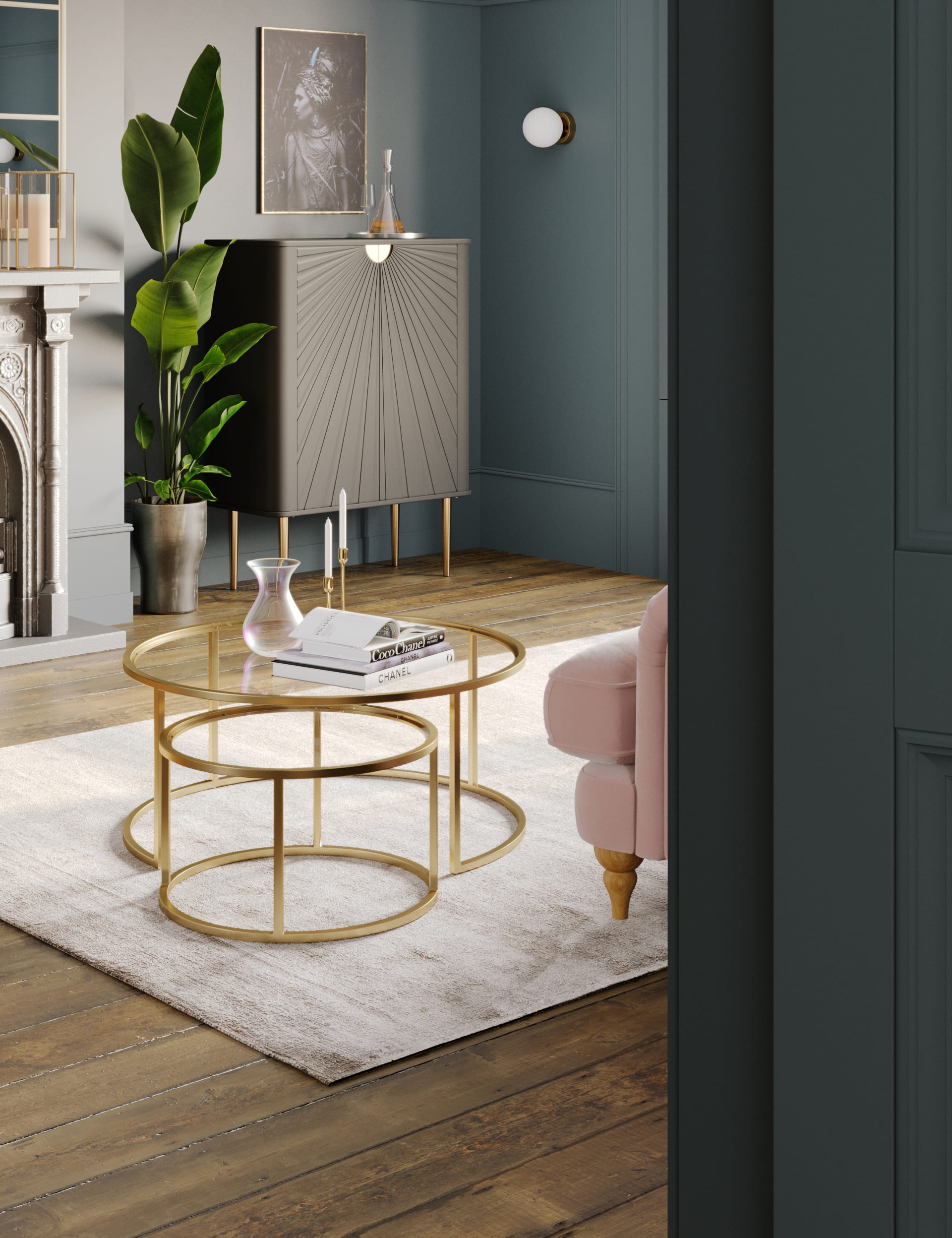Milan Nesting Coffee Tables | M&S | M&S