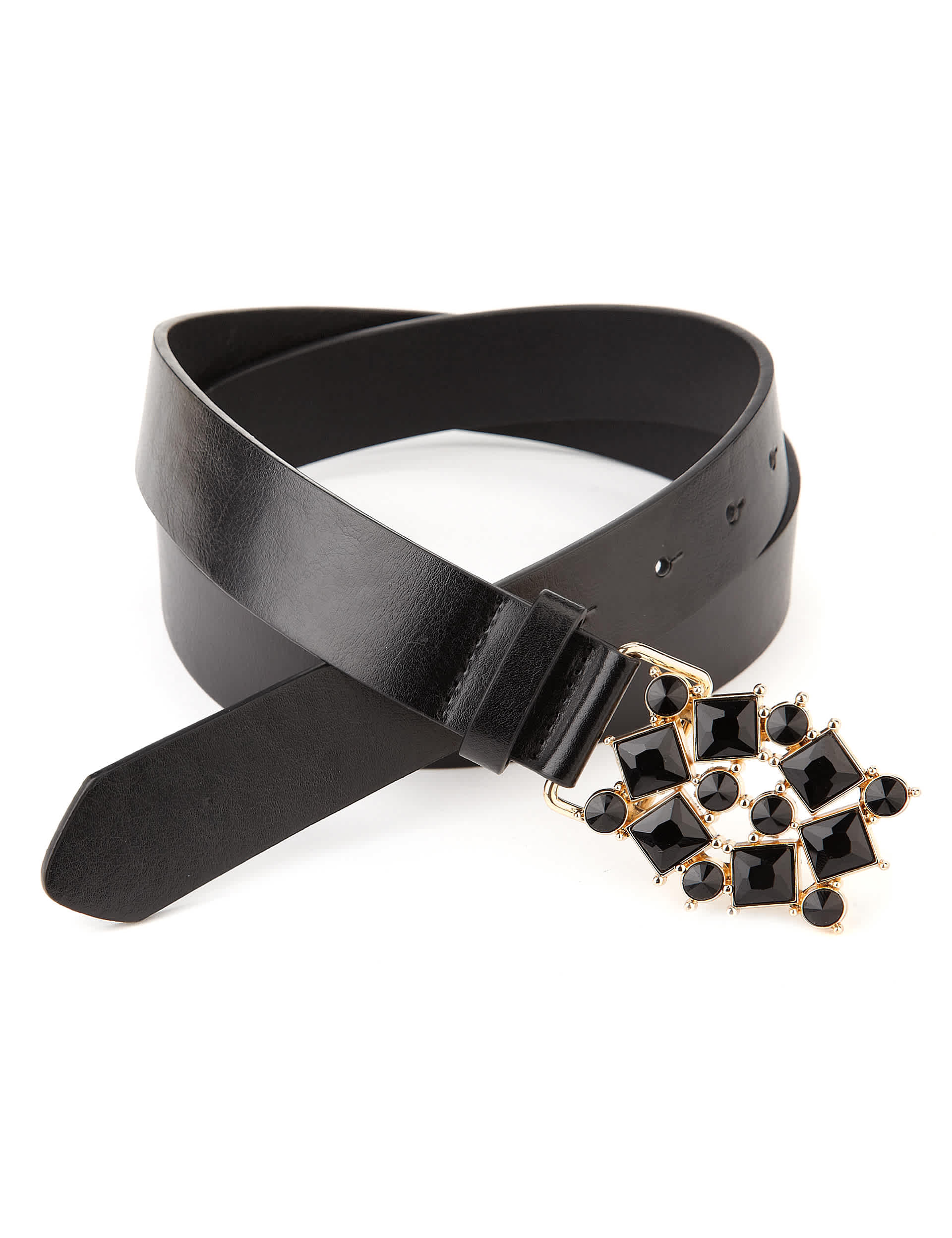 Stone Embellished Buckle Belt | M&S