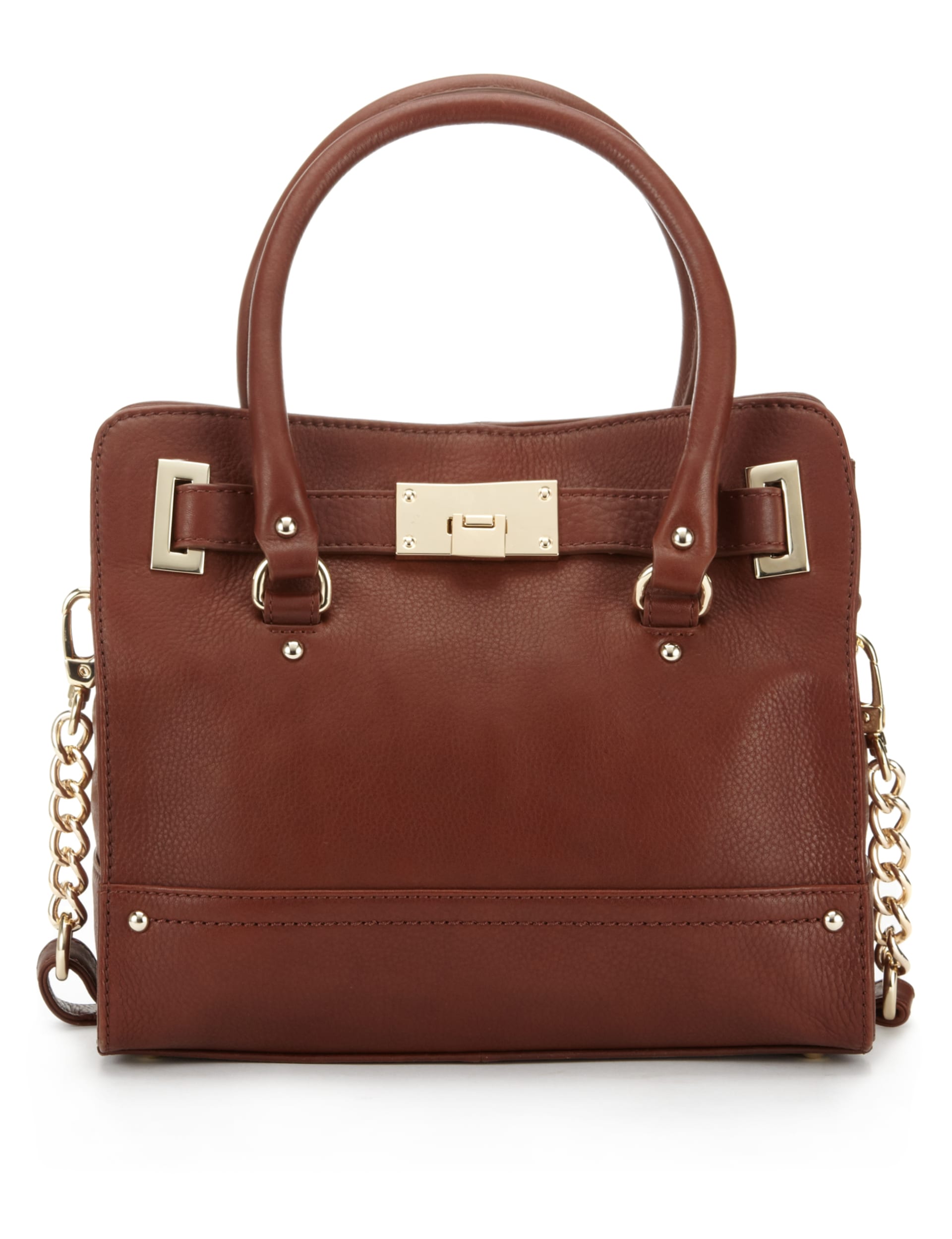 Leather Belted Tote Bag | M&S Collection | M&S