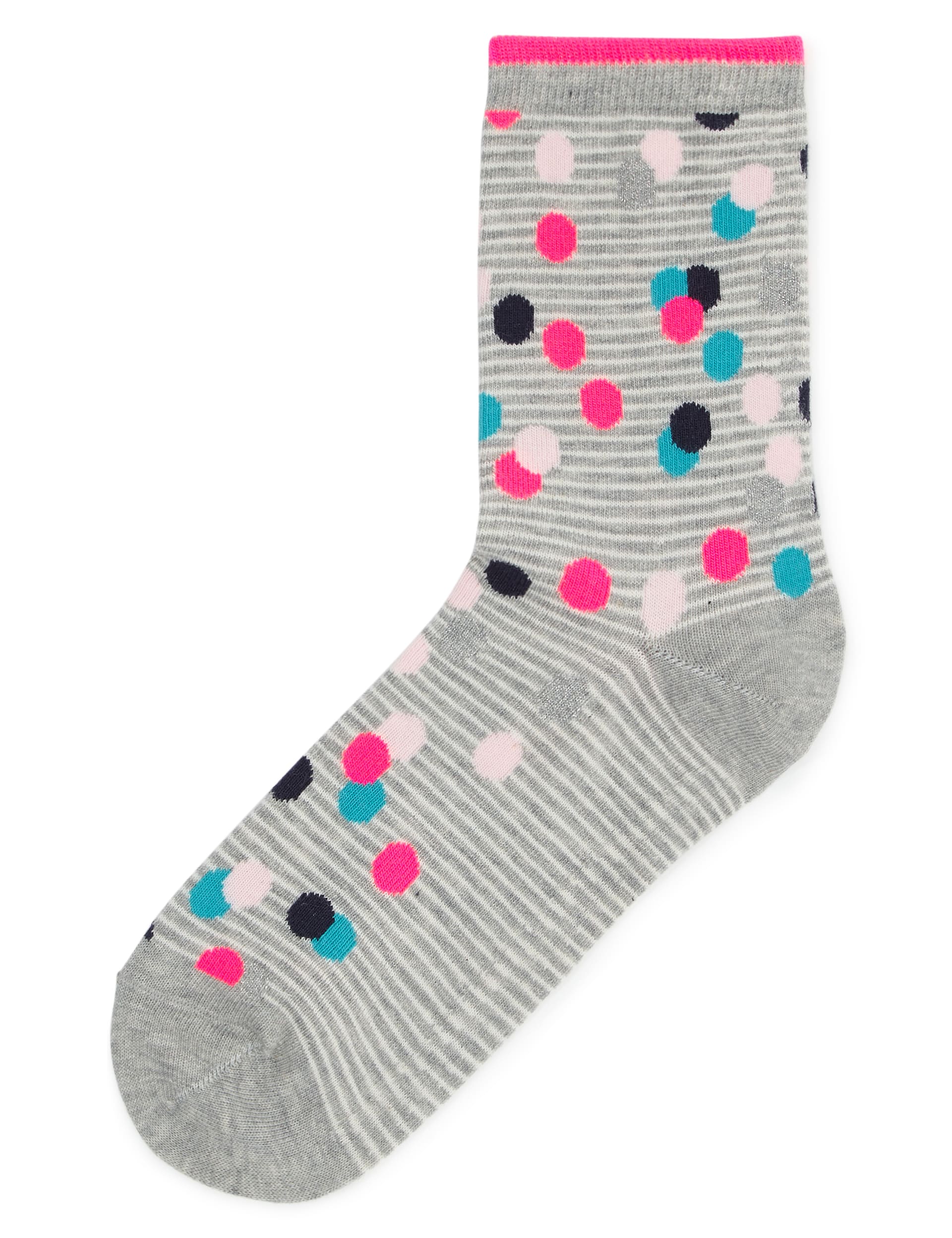 Metallic Effect Neon Socks | M&S Collection | M&S