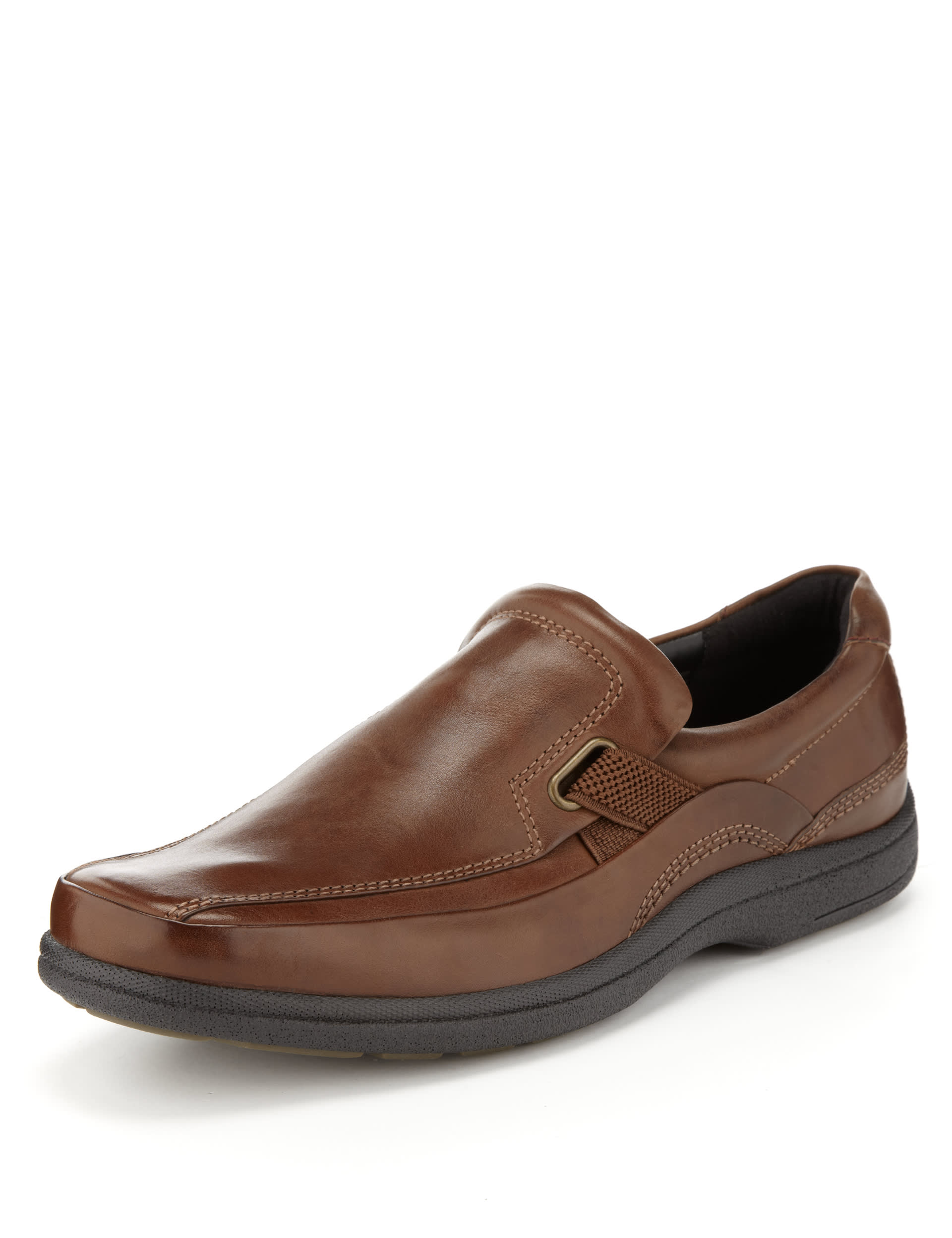 Airflex™ Leather Slip-On Shoes | M&S