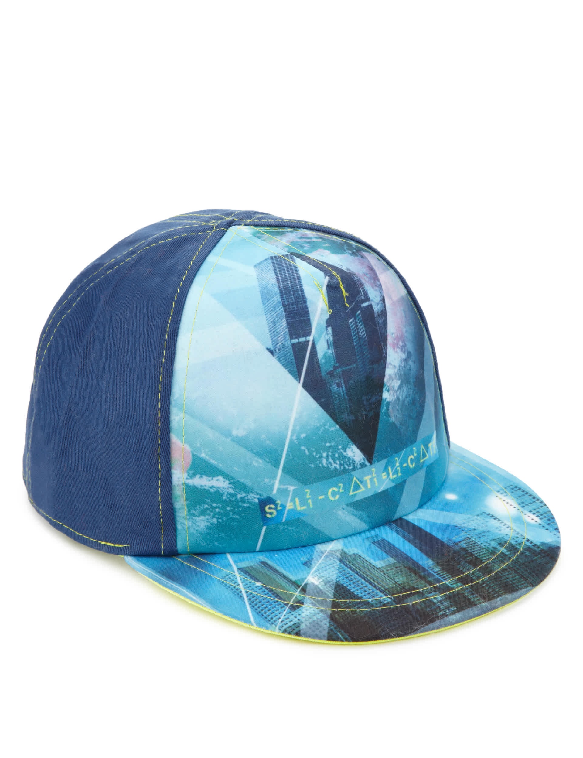 Kids' Pure Cotton High Top Future Cap | M&S