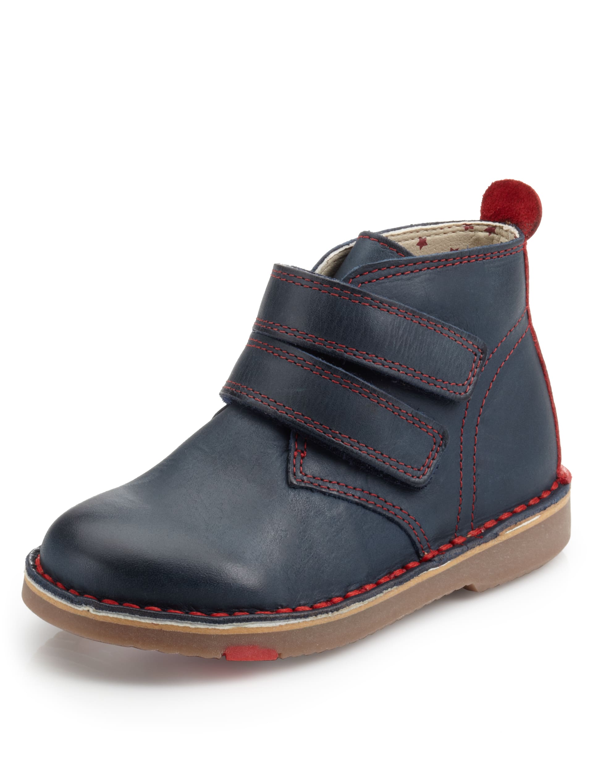 Walkmates Leather Riptape Desert Boots (Younger Boys) | M&S
