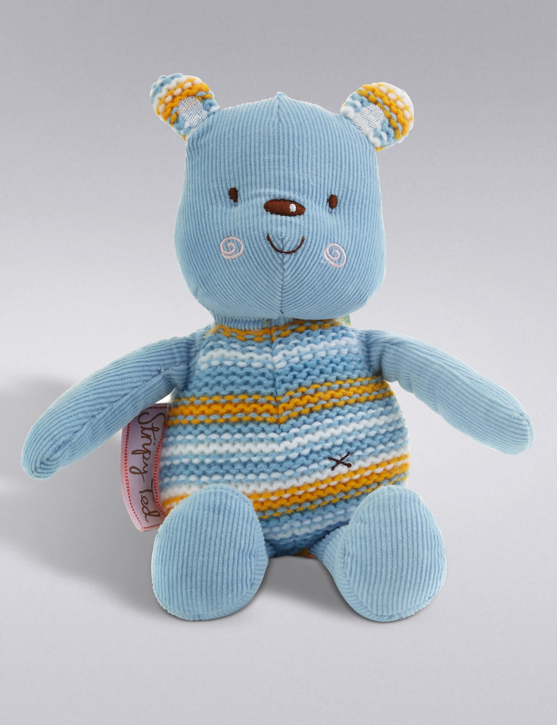 Emily Button™ Stripy Ted Soft Toy | M&S