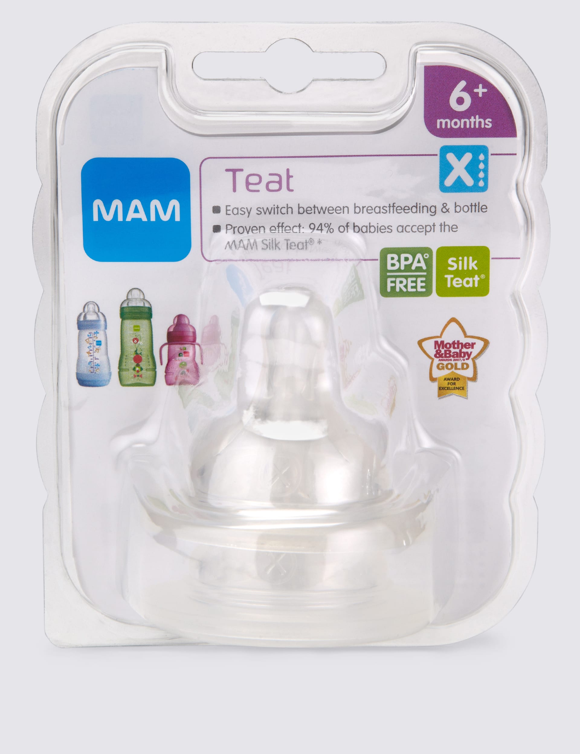 X Cut Teat | MAM | M&S