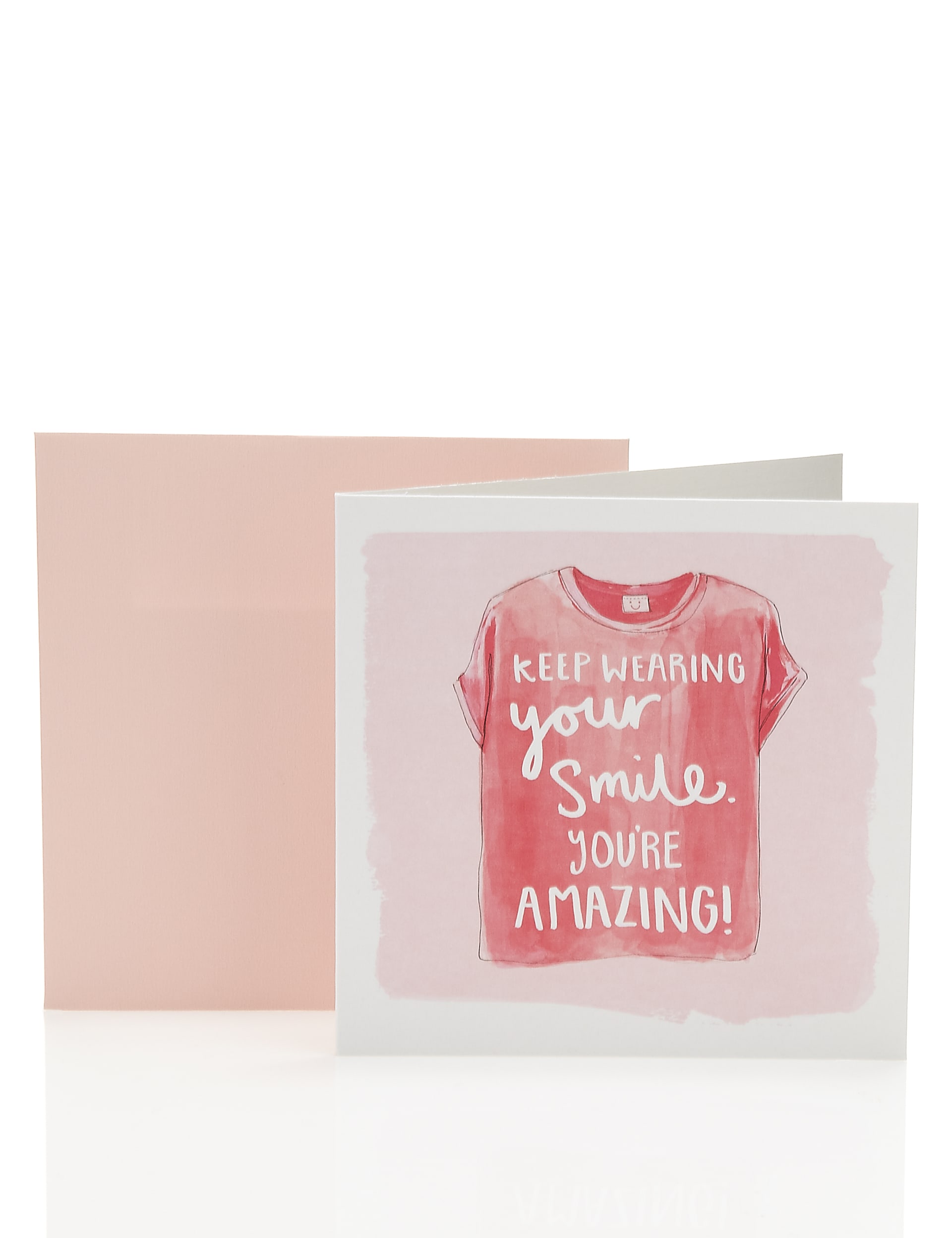 Keep Smiling Blank Encouragement Card | M&S