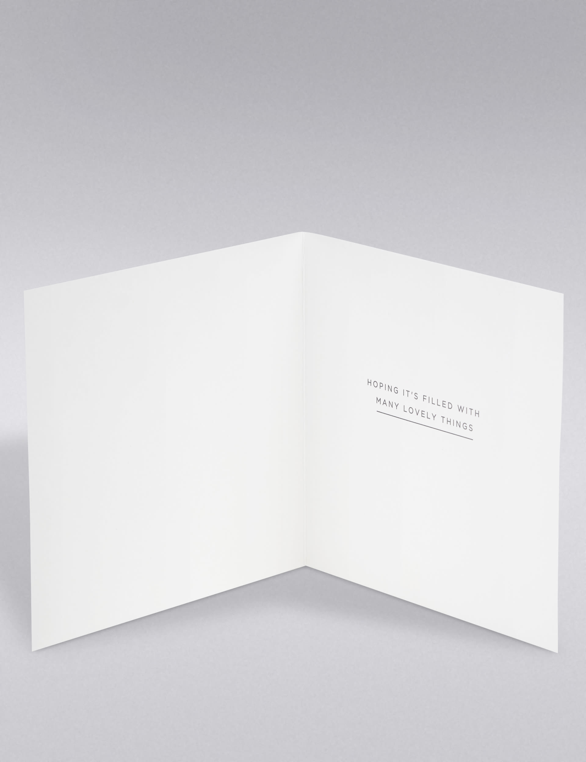 Mustard Floral Birthday Card | M&S