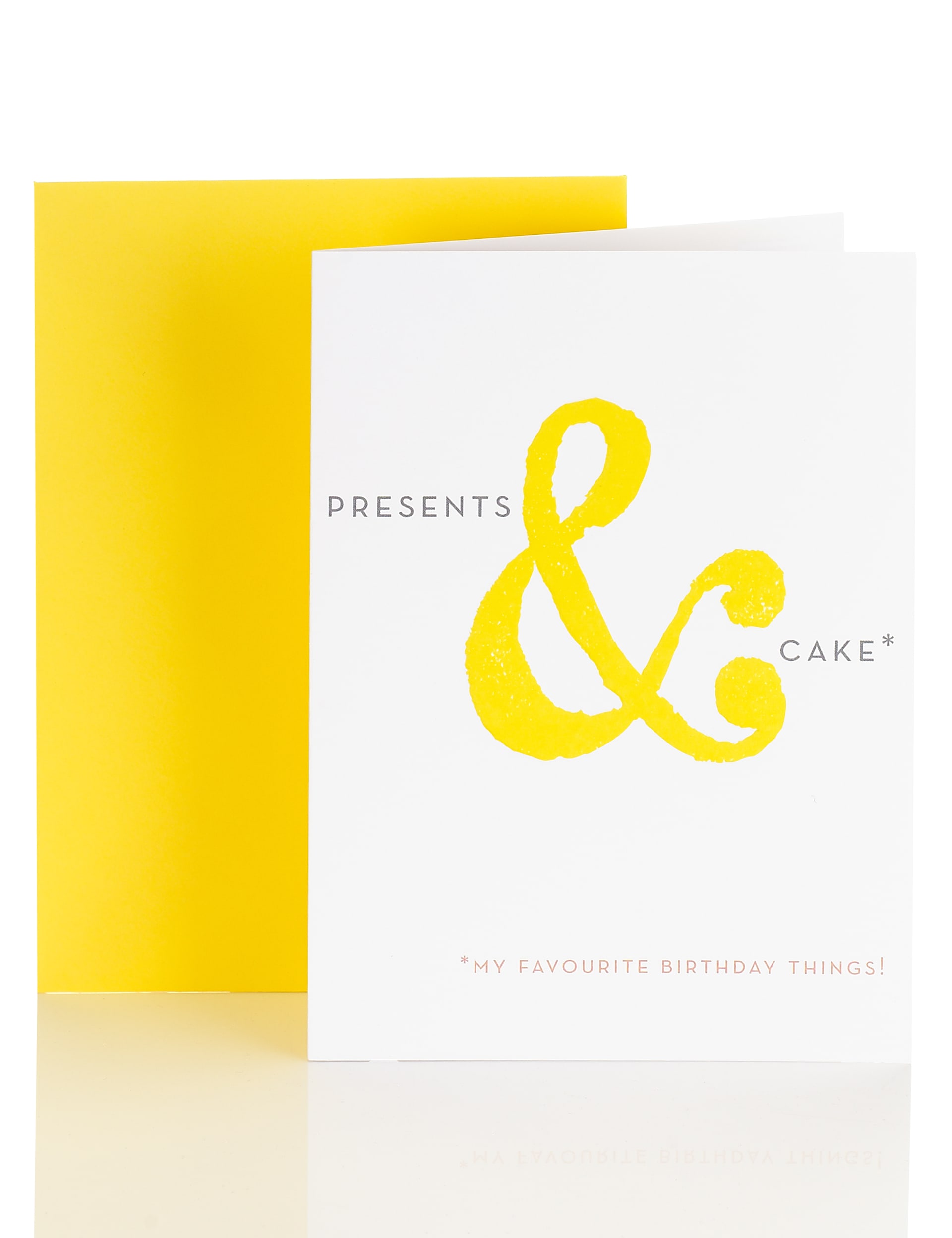 Present & Cake Birthday Card | M&S