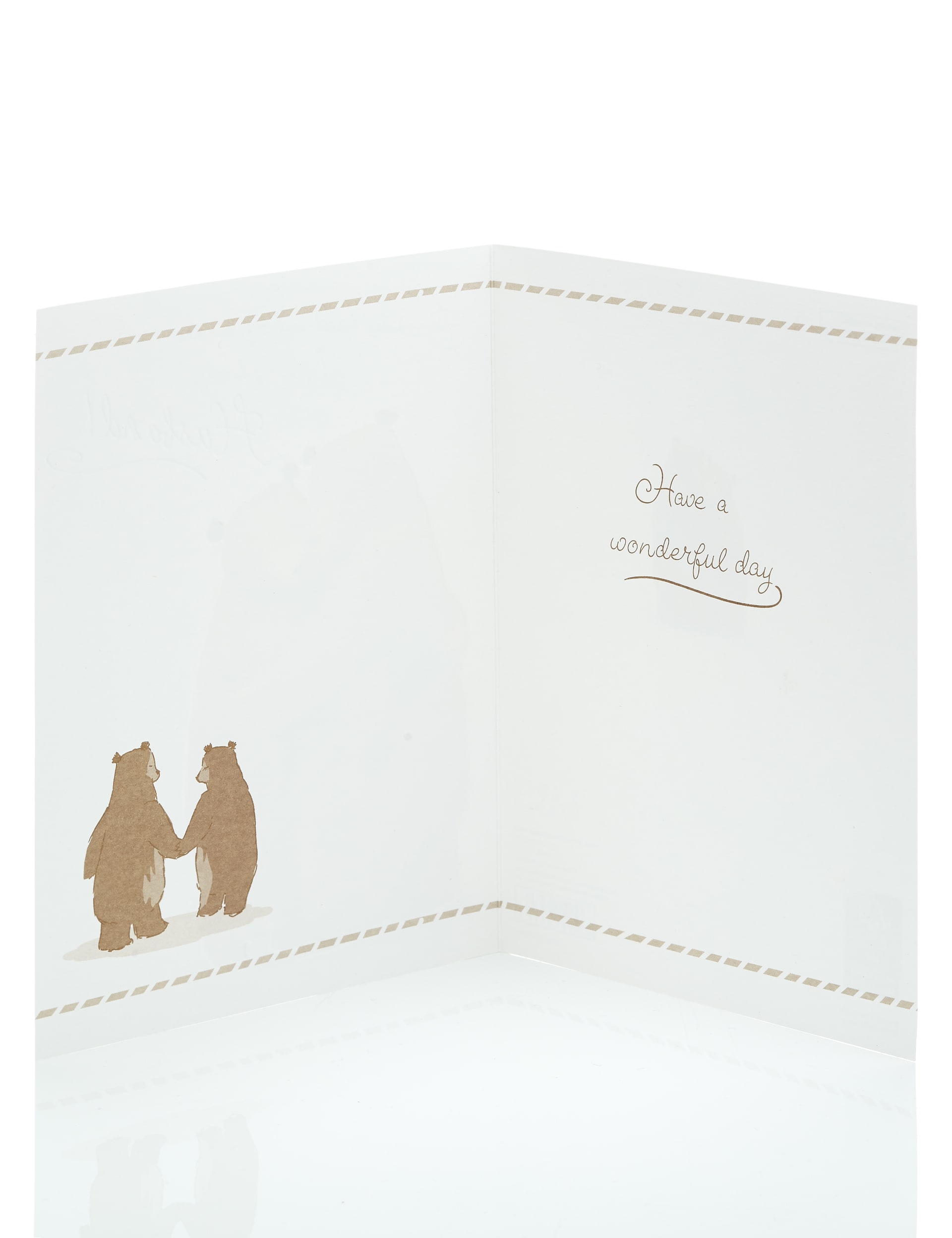 Husband Cuddling Bears Birthday Card | M&S