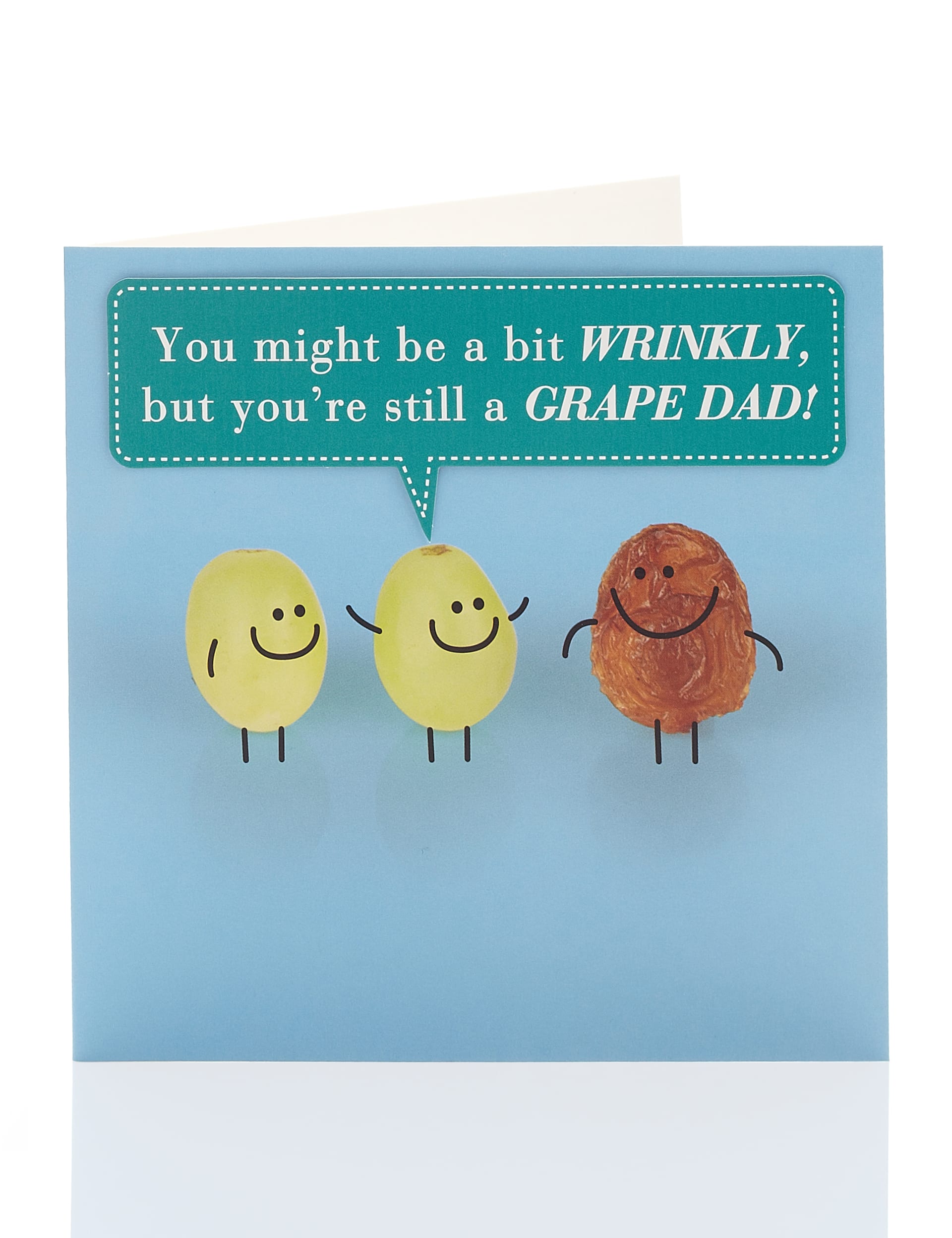 Wrinkly Grape Dad Birthday Card | M&S