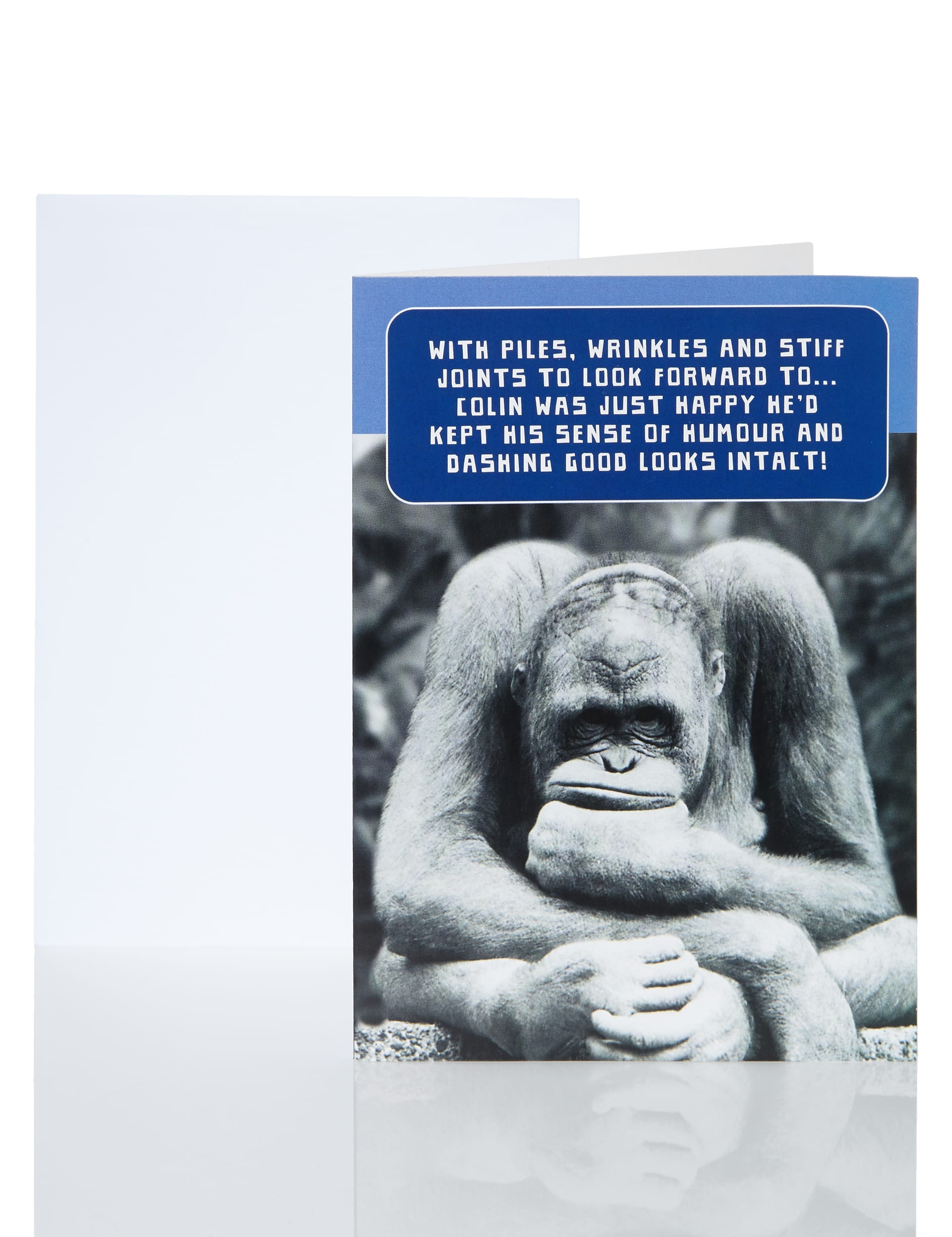 Dashing Good Looks Humour Card | M&S