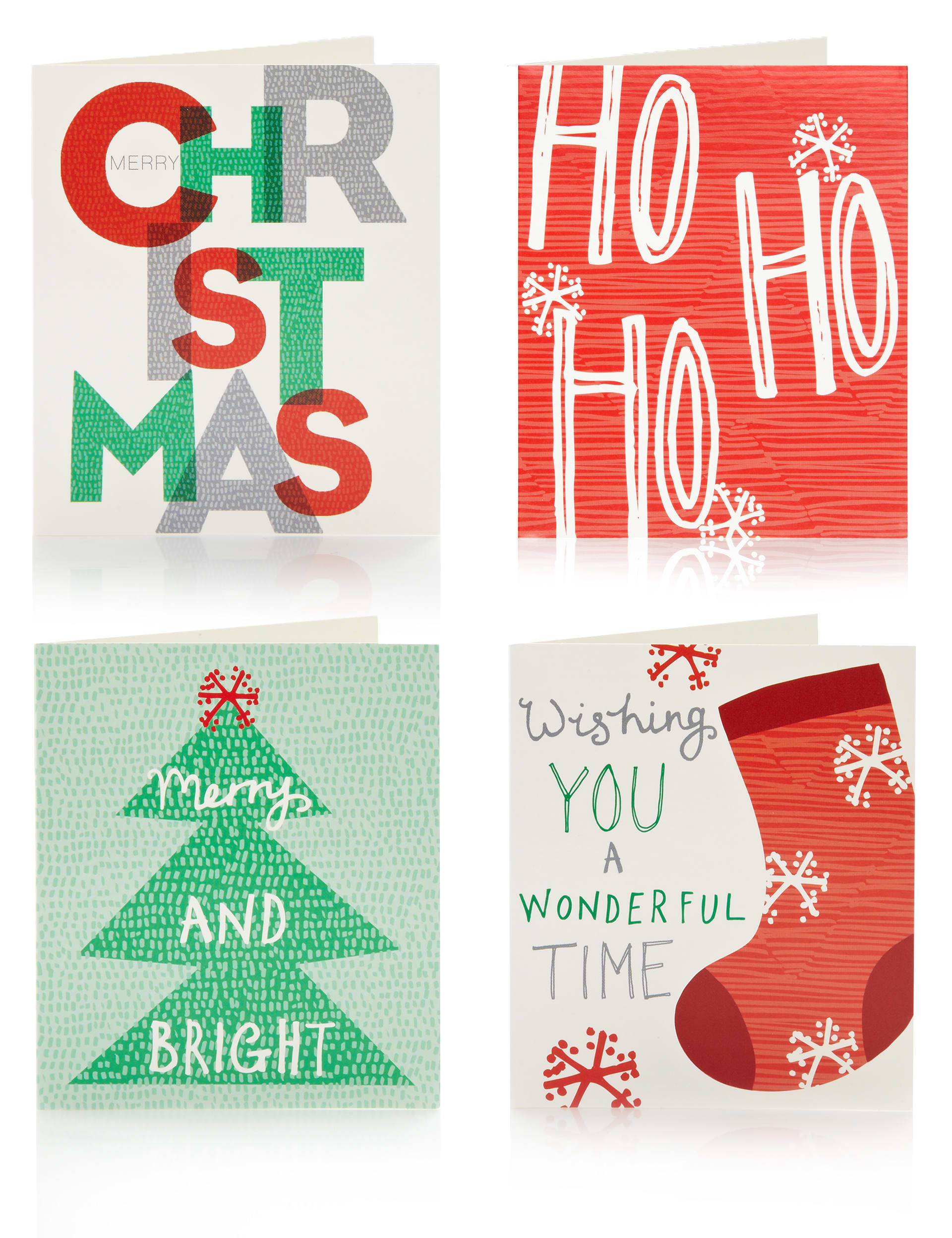 30 Festive Message Christmas Cards | M&S
