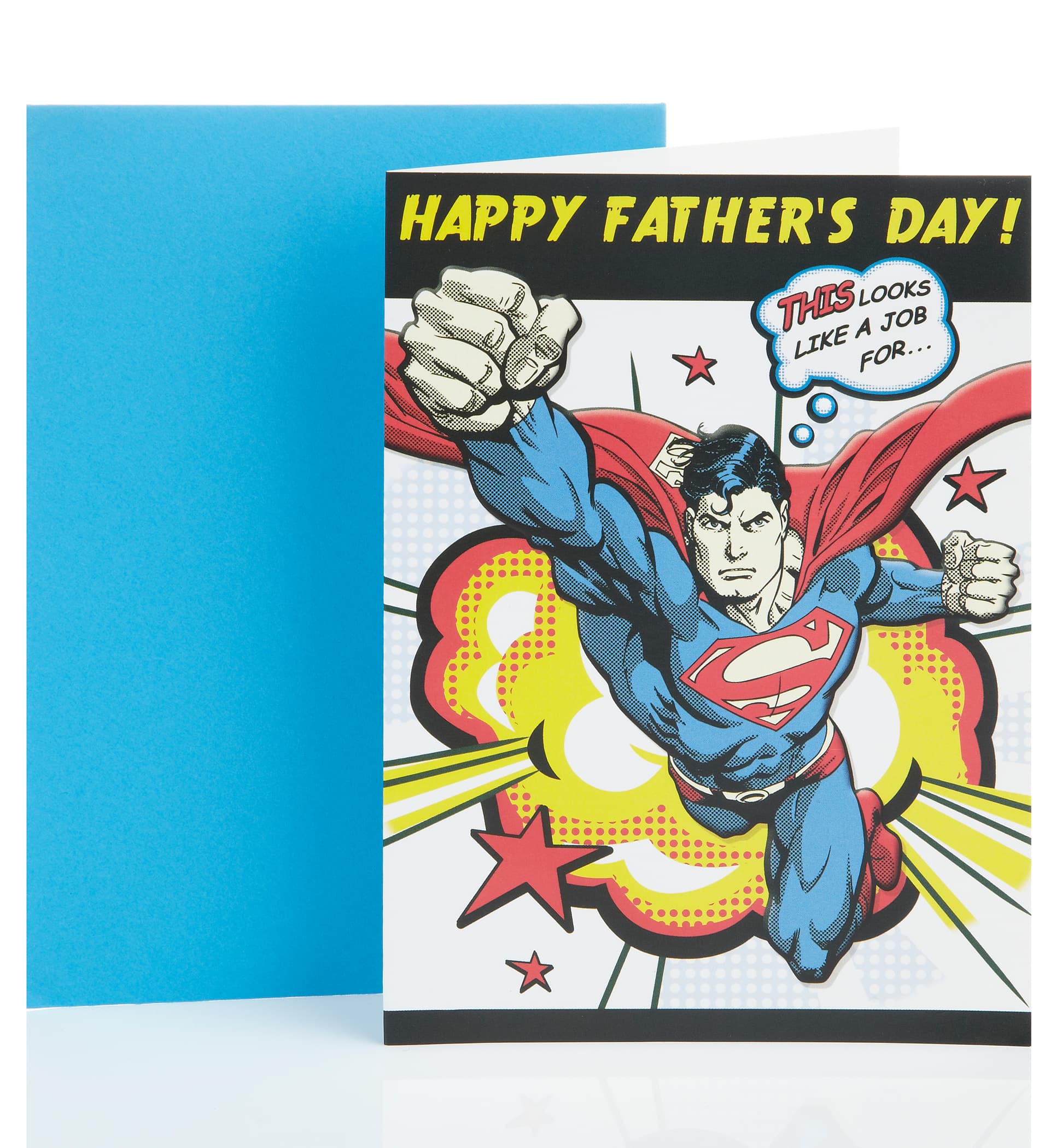 Fun Superman Father's Day Card | M&S