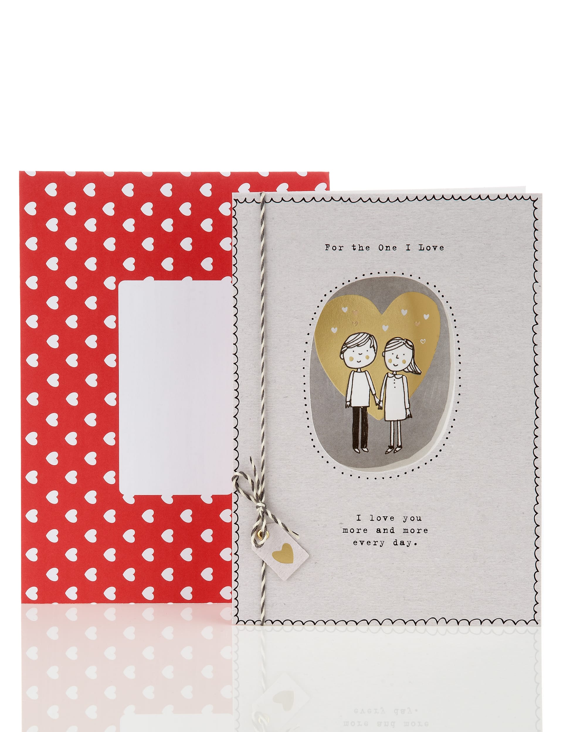 One I Love Valentine's Day Card | M&S