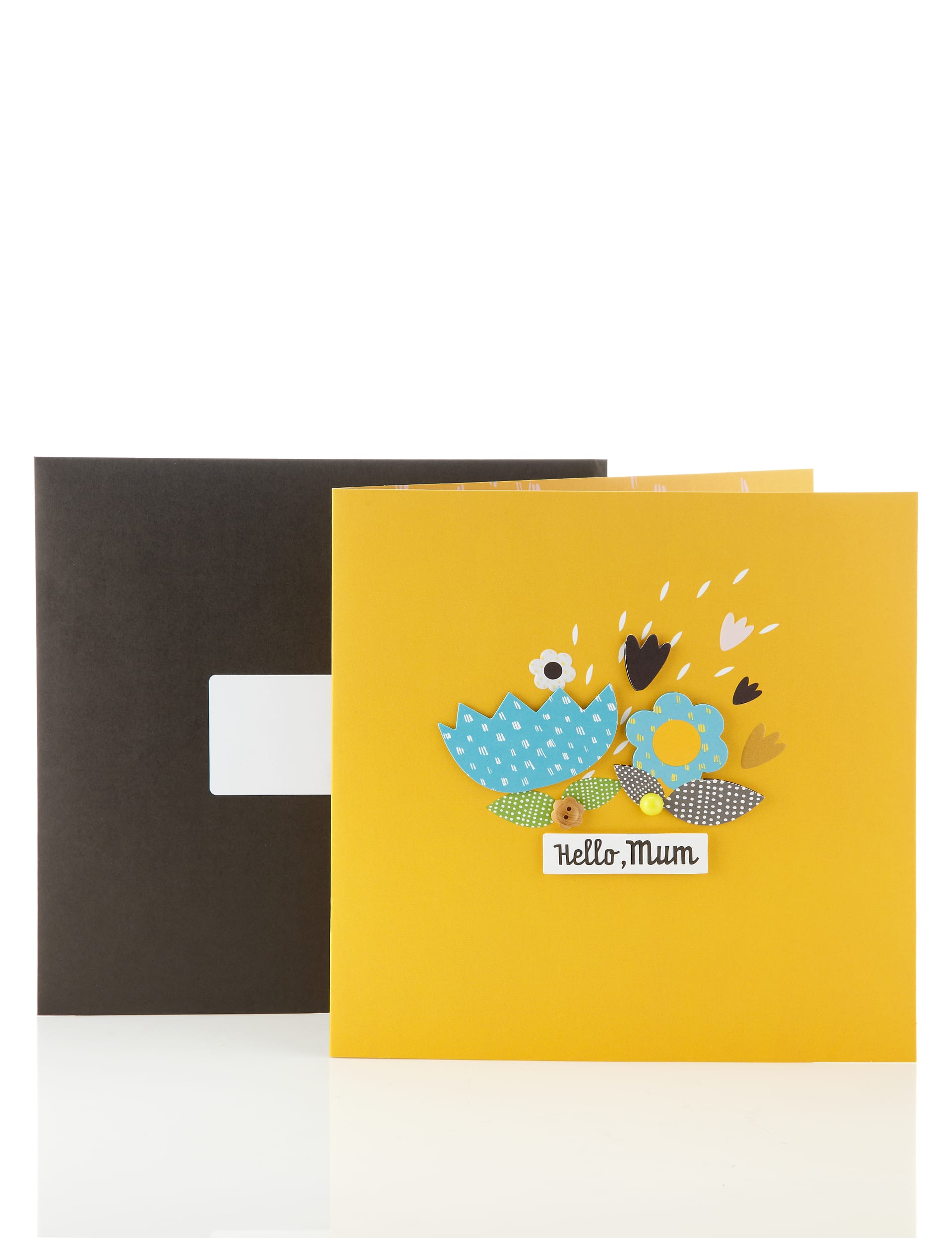 Yellow Floral Mother's Day Card | M&S