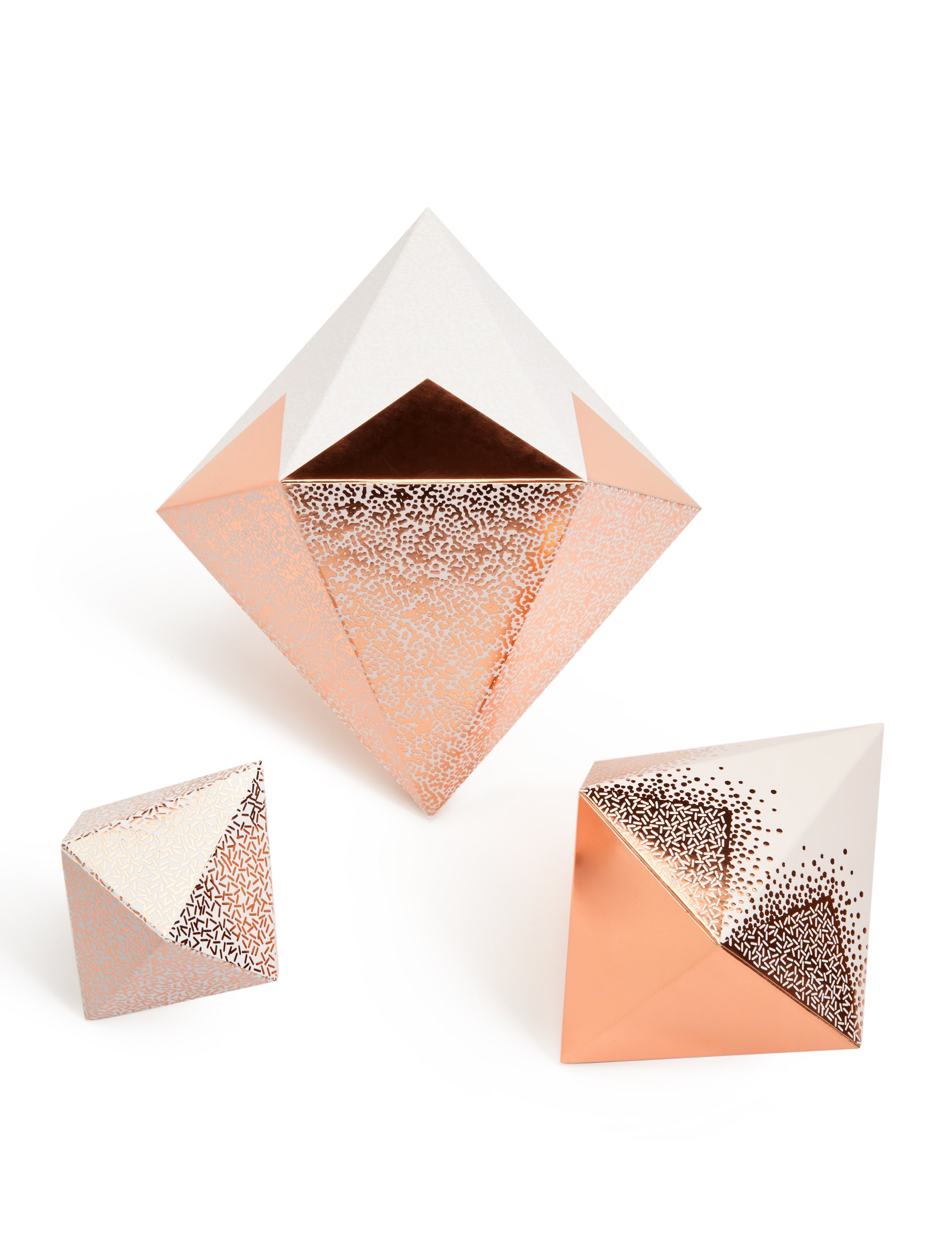 Hollywood Set of 3 Diamond Gift Boxes | M&S