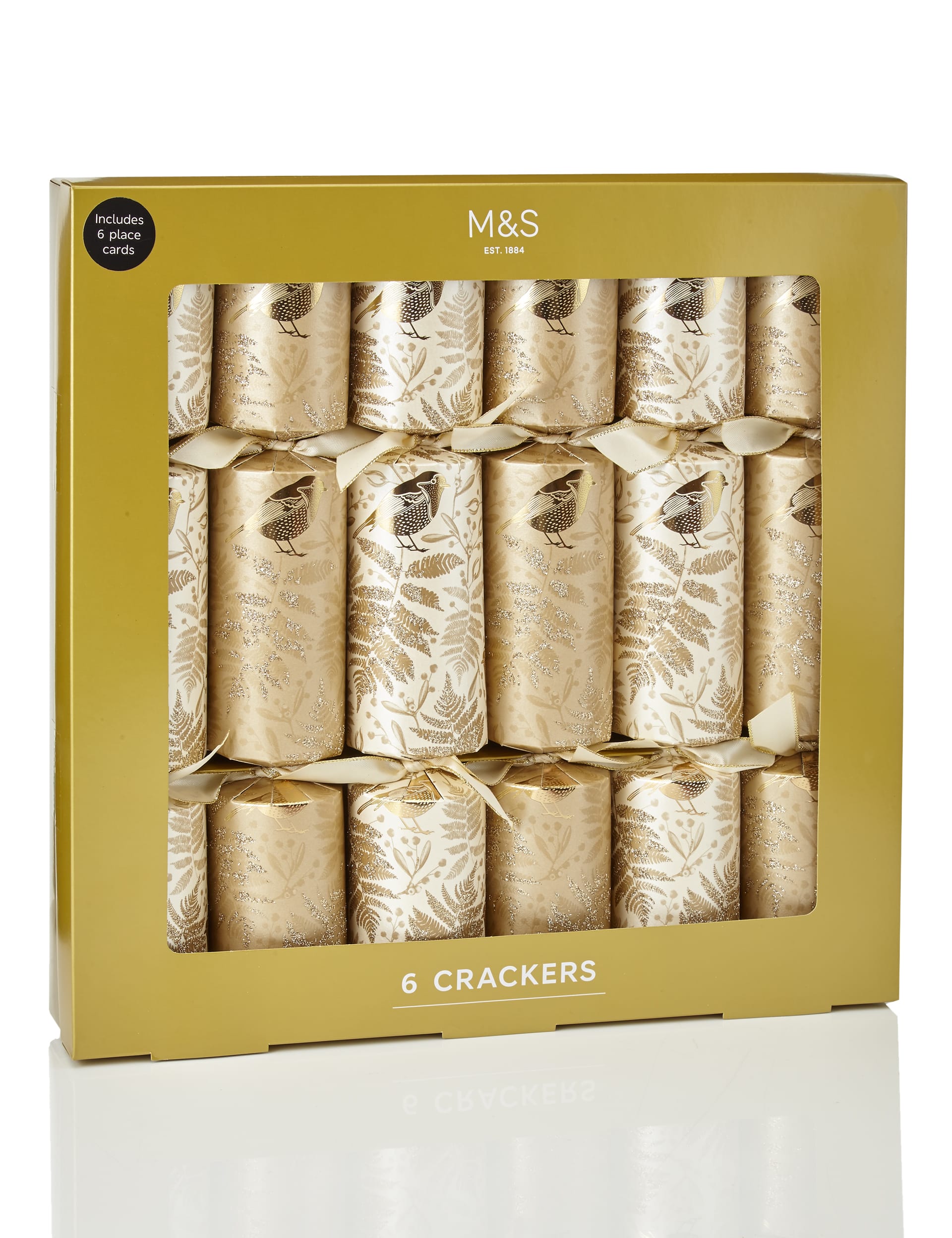 Luxury Gold Crackers | M&S