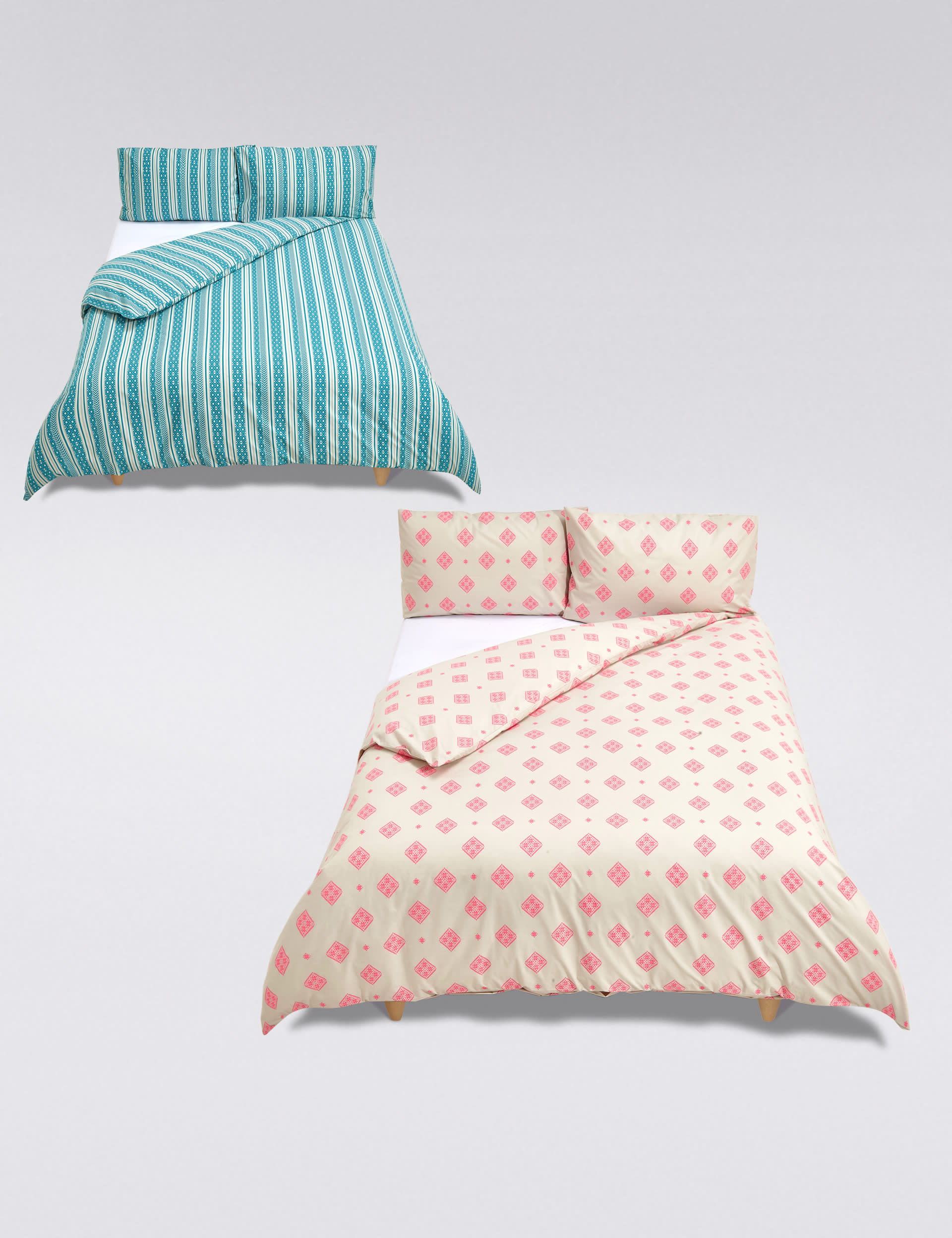 2 Pack Peruvian Bedding Sets | M&S