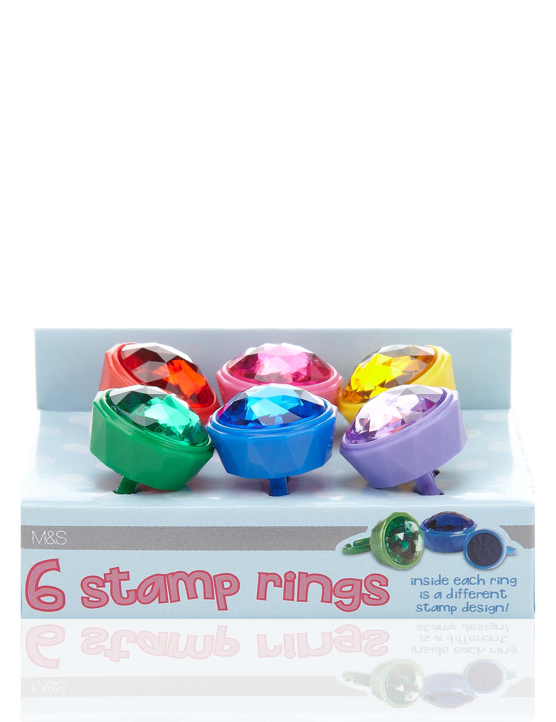 6 Stamp Rings | M&S