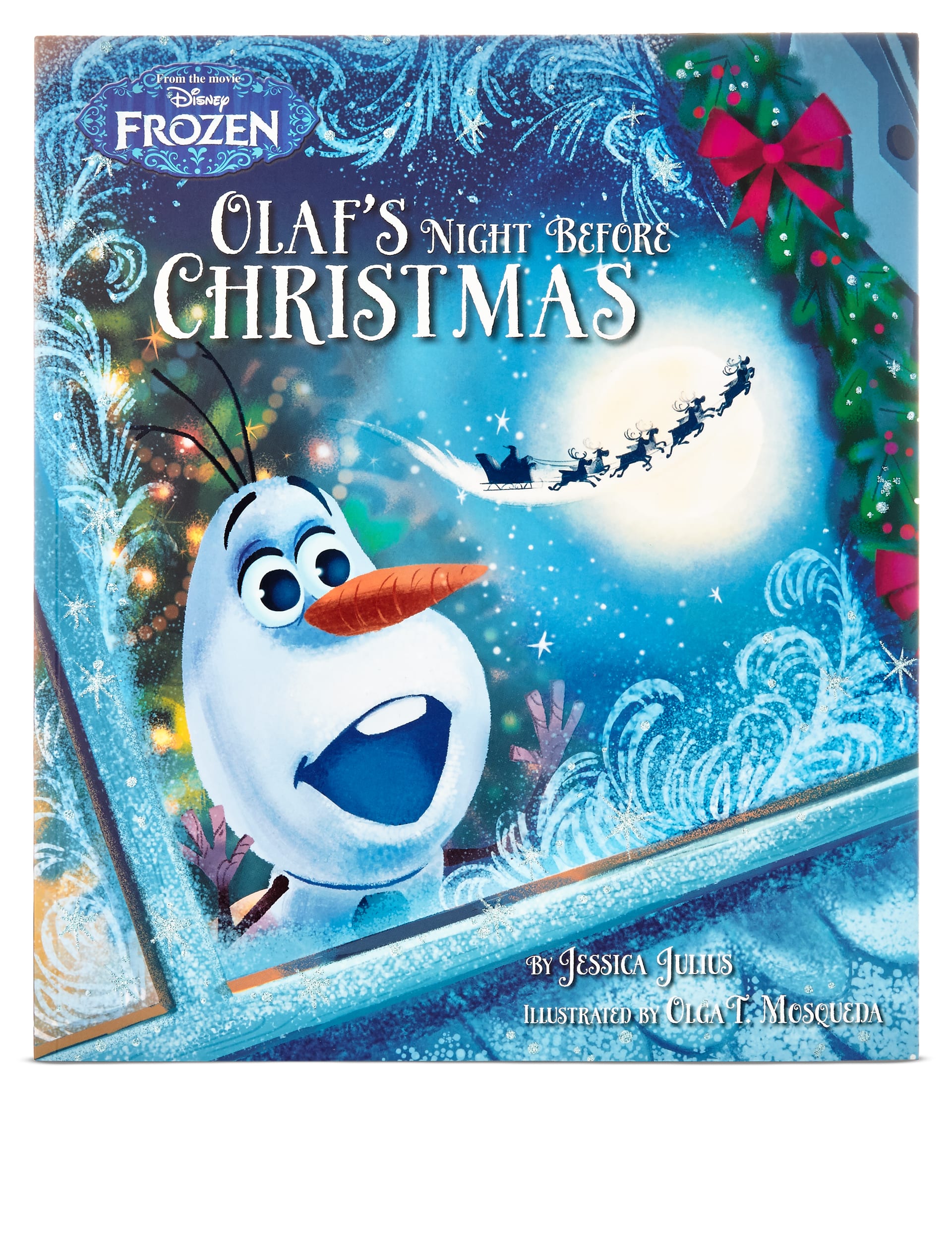Disney Frozen Olaf's Night Before Christmas Story Book | M&S