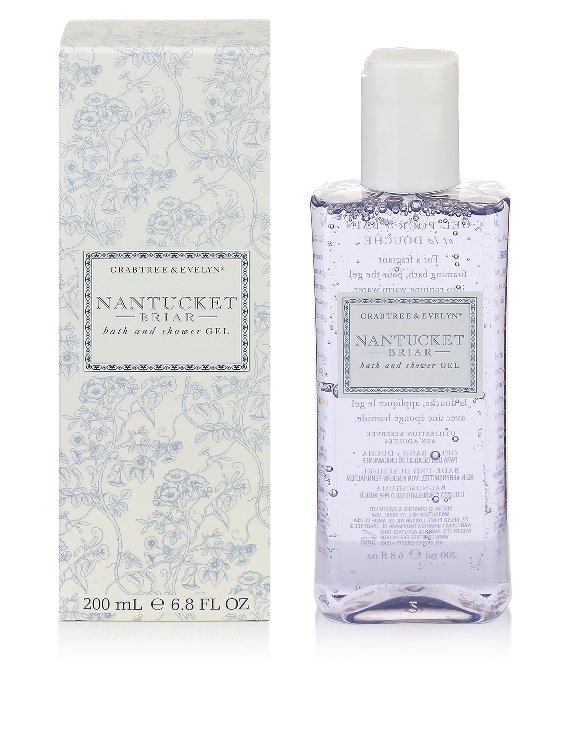 Nantucket Briar Bath & Shower Gel 200ml | Crabtree & Evelyn® | M&S IE