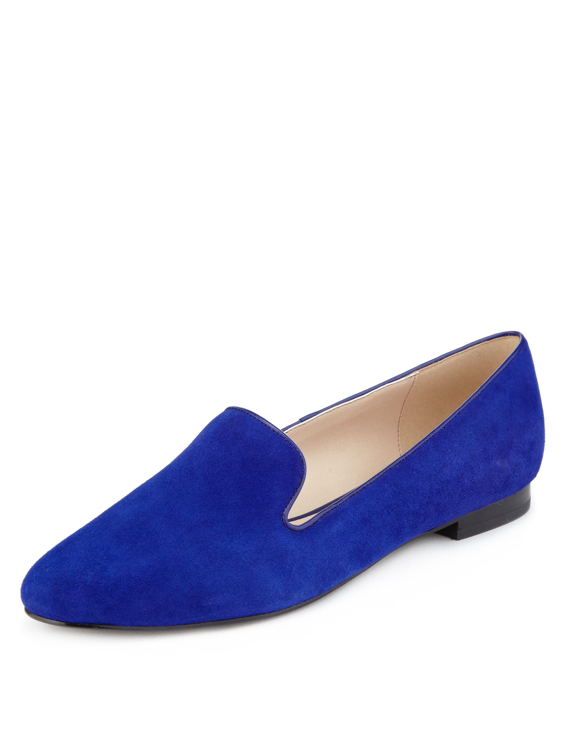 Suede Almond Toe Water Resistant Shoes with Insolia Flex® | Autograph | M&S