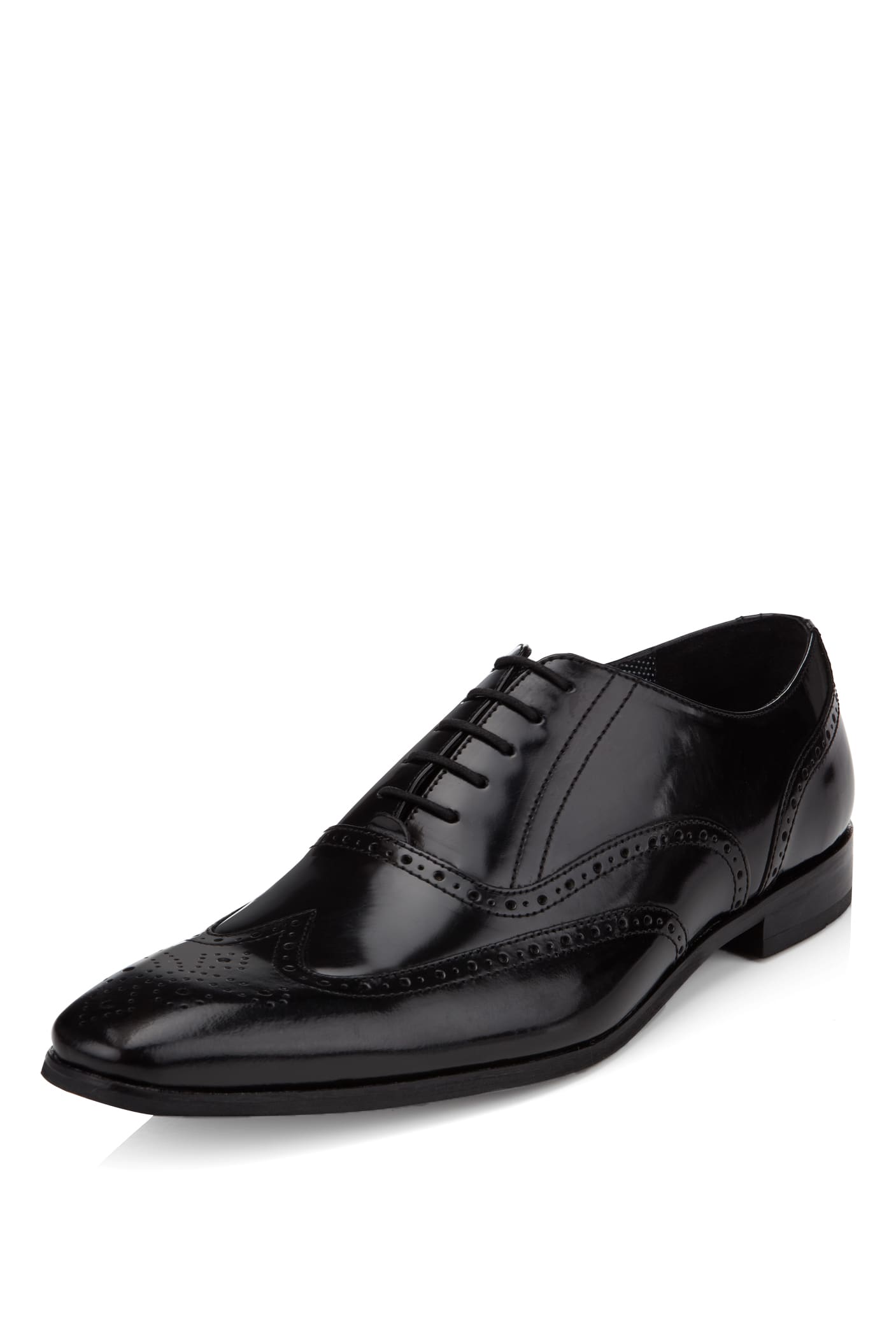 Leather Pointed Toe Brogue Shoes | Autograph | M&S