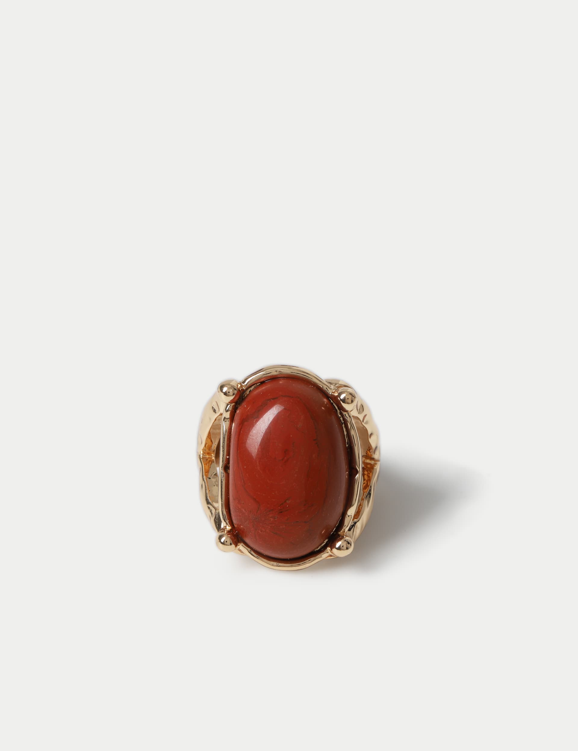 Natural Stone Statement Ring | M&S