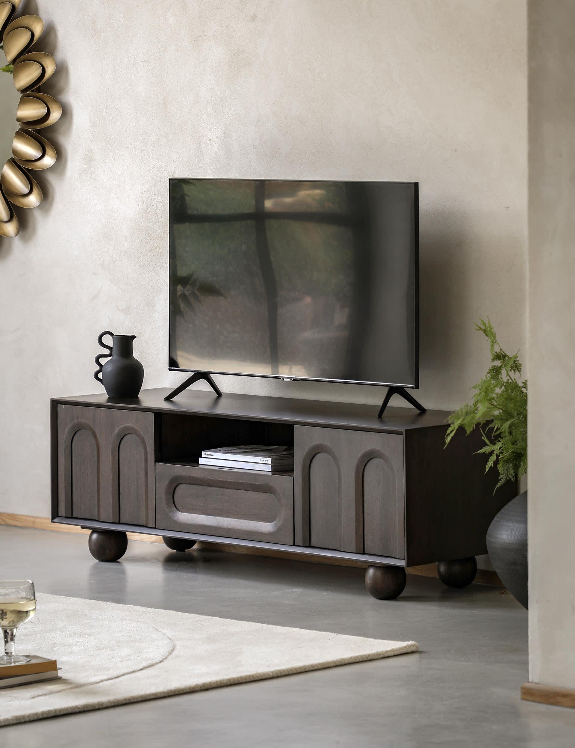 Arc Mango Wood TV Unit | Gallery Direct | M&S